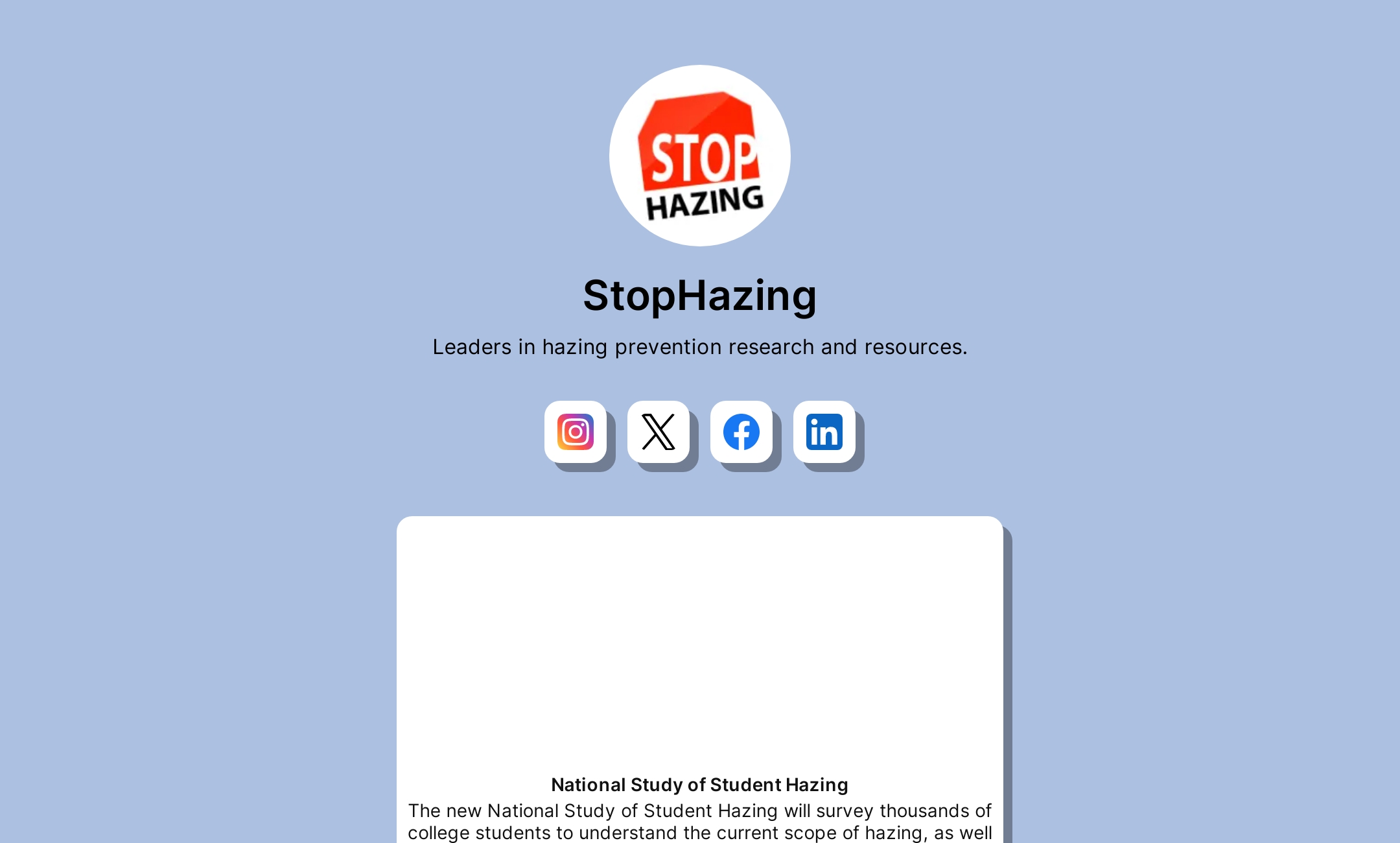 StopHazing's Flowpage
