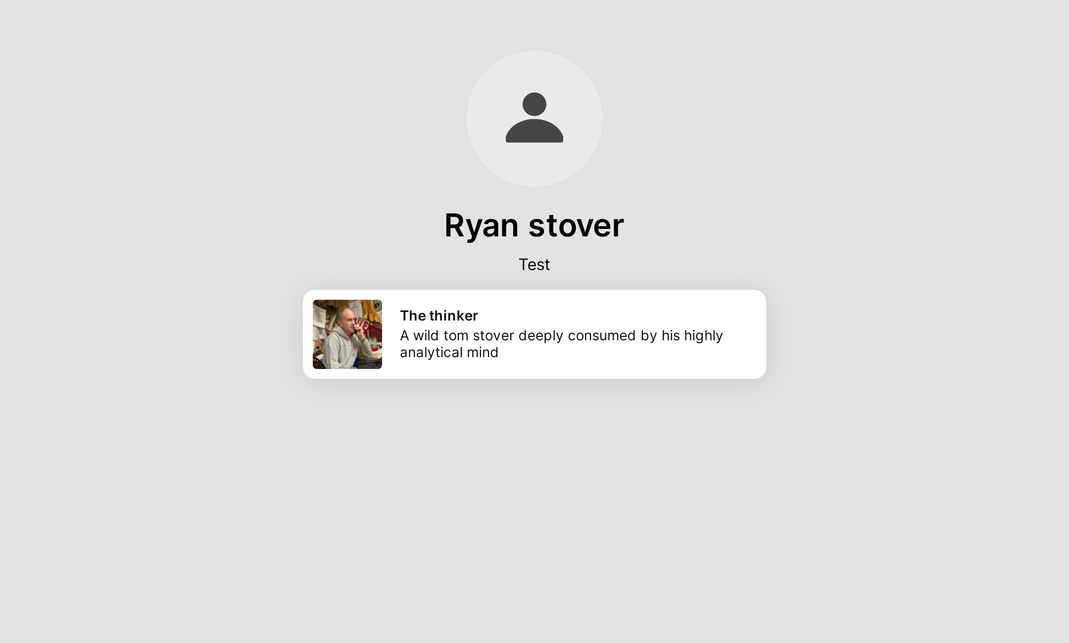 Ryan stover's Flowpage