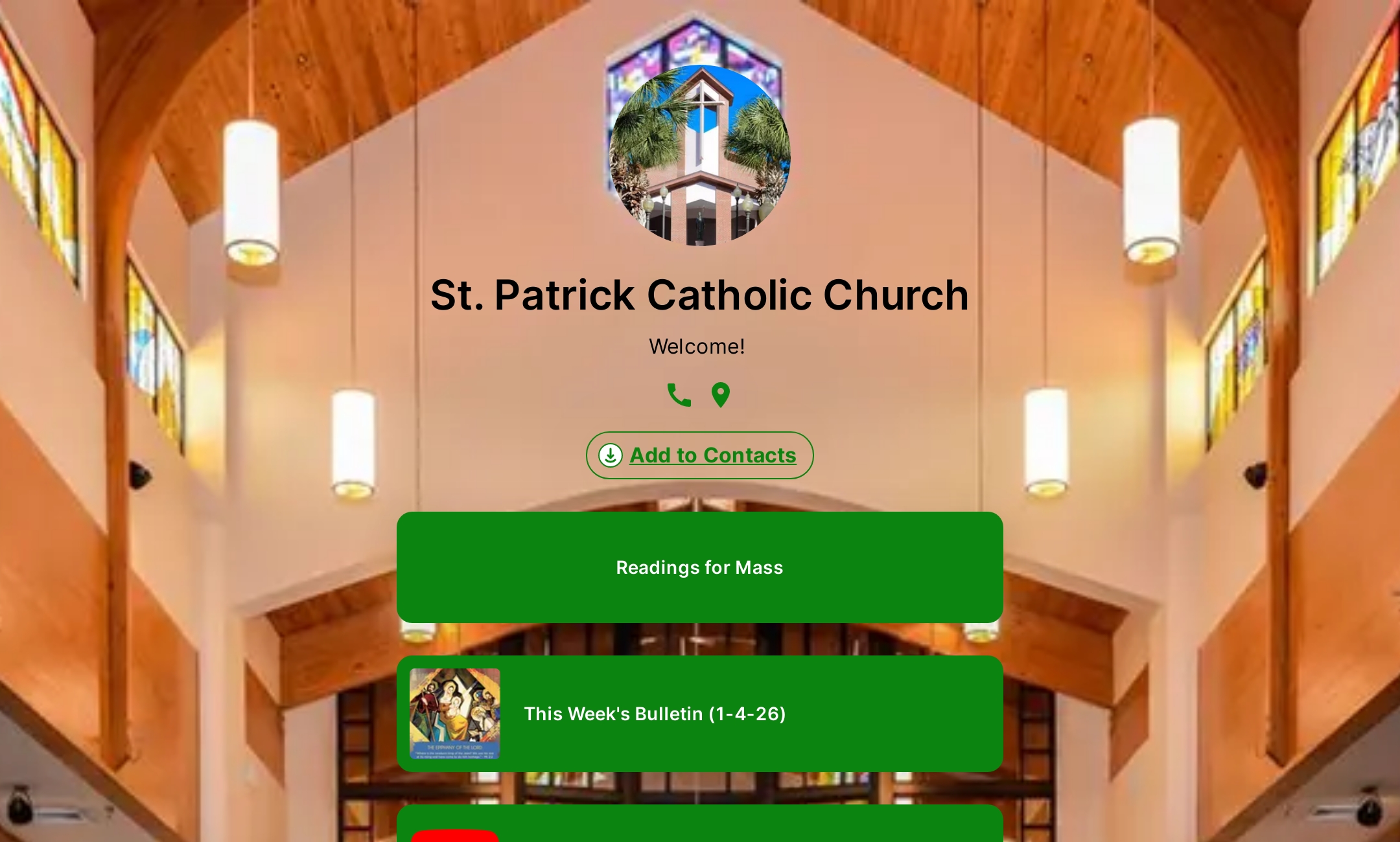 St. Patrick Catholic Church's Flowpage