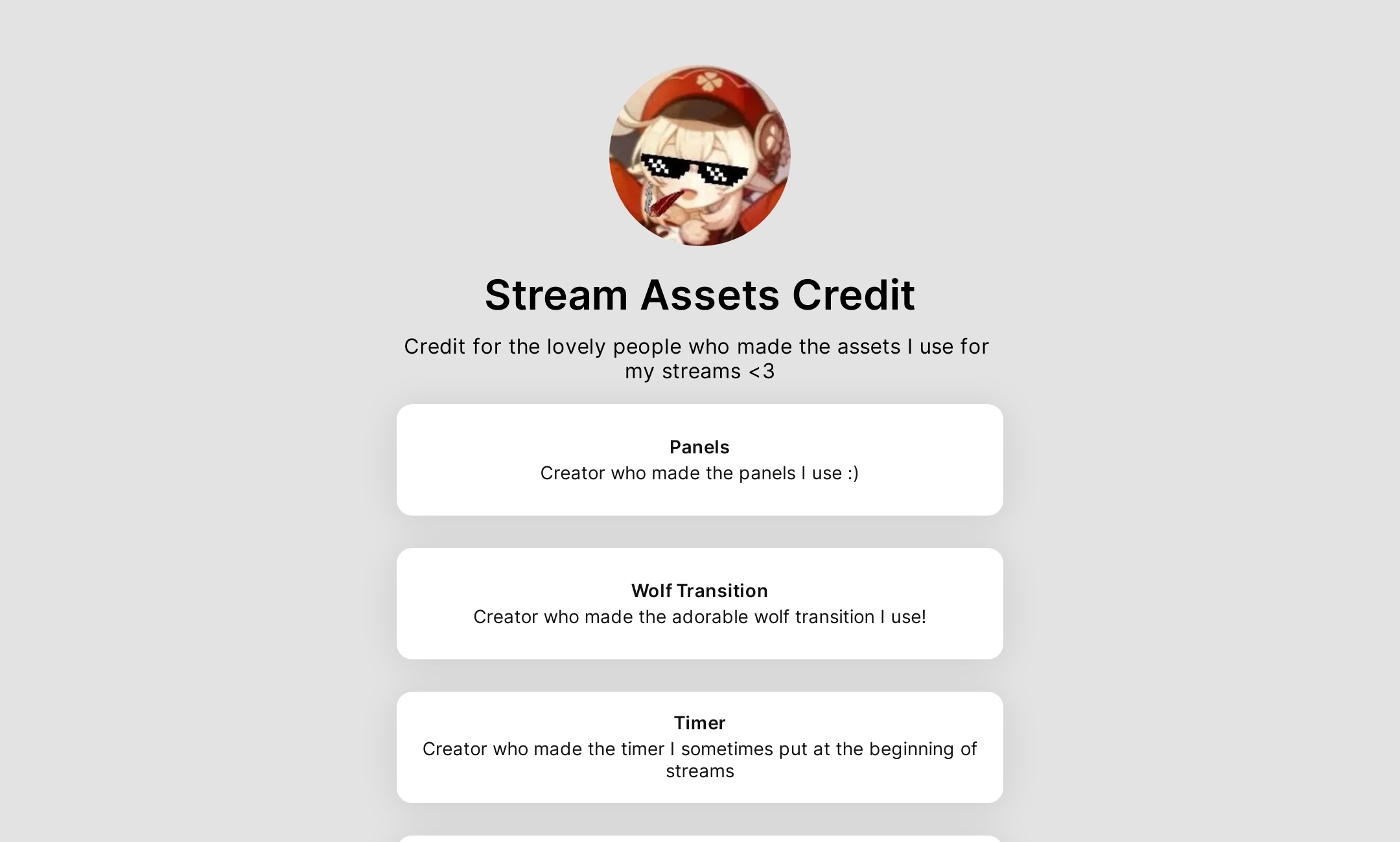 Stream Assets Credit's Flowpage