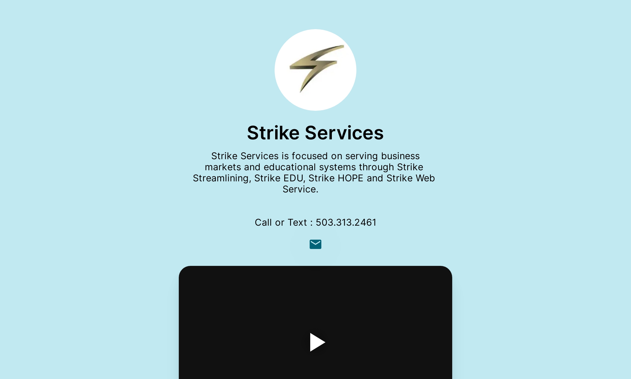 Strike Services' Flowpage