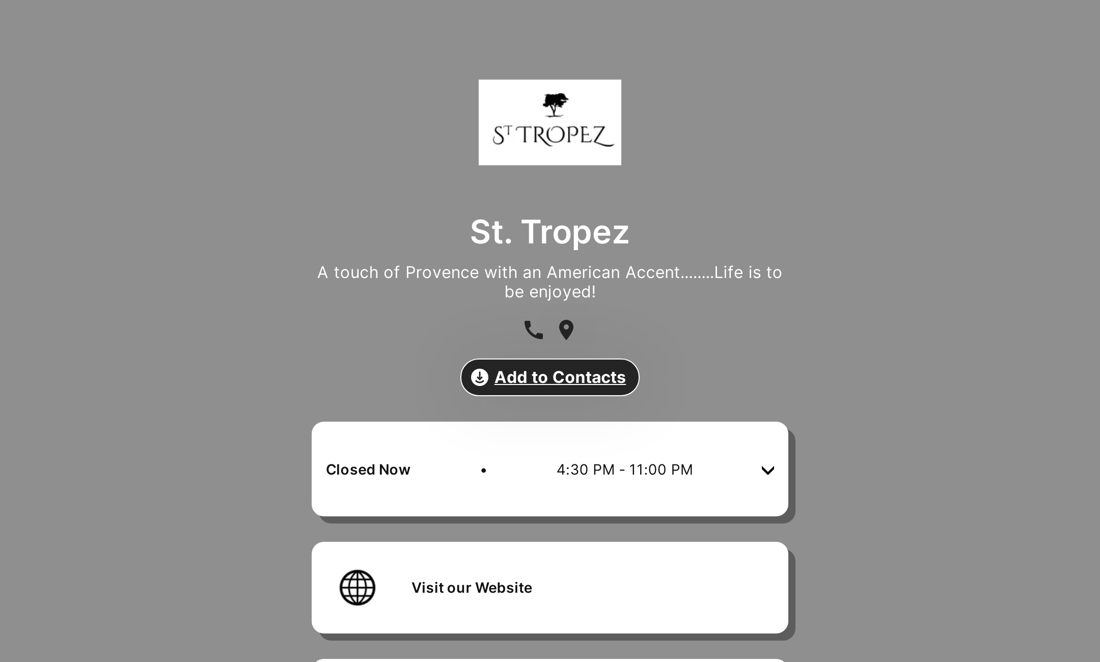 St. Tropez's Flowpage