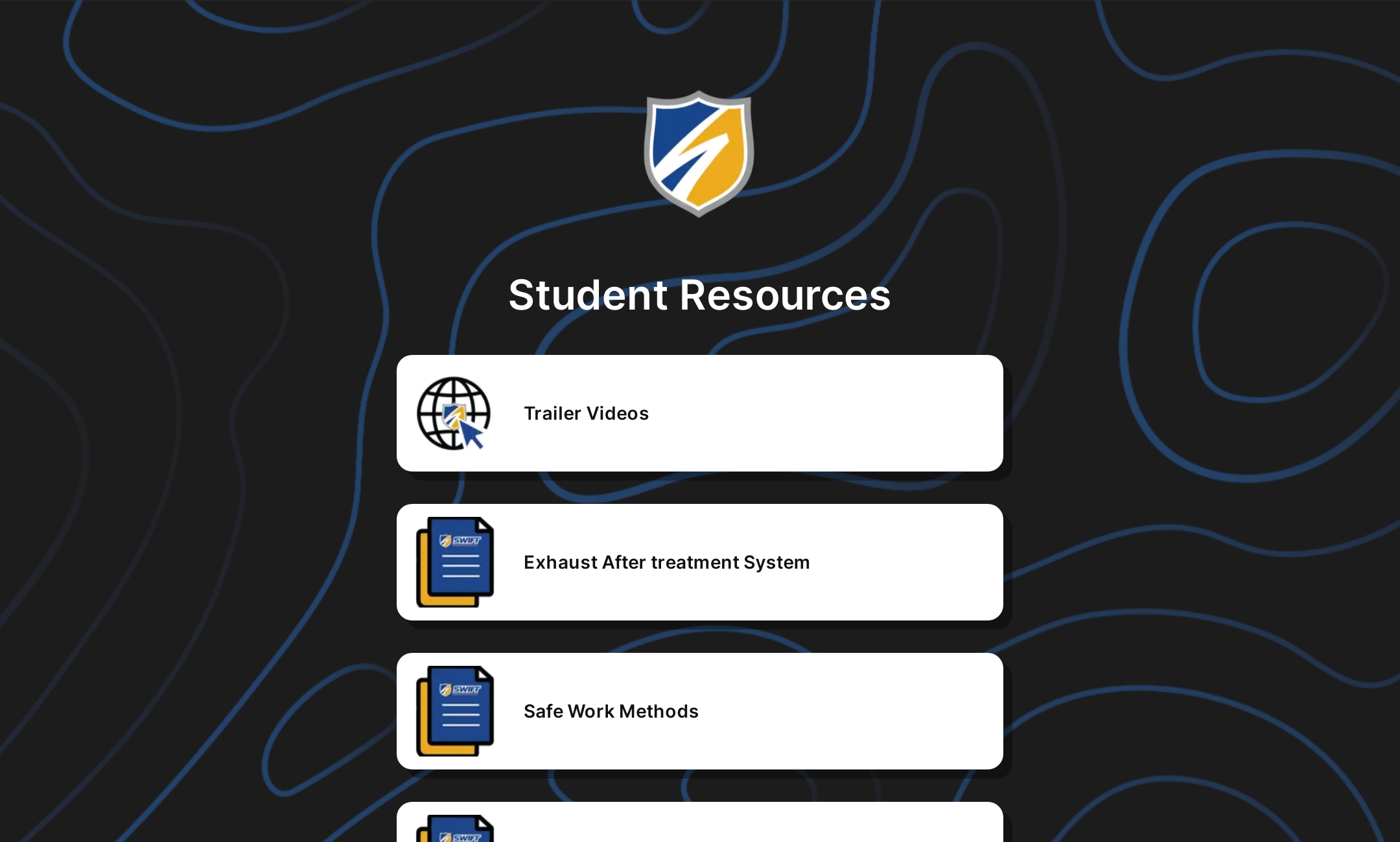 Student Resources' Flowpage