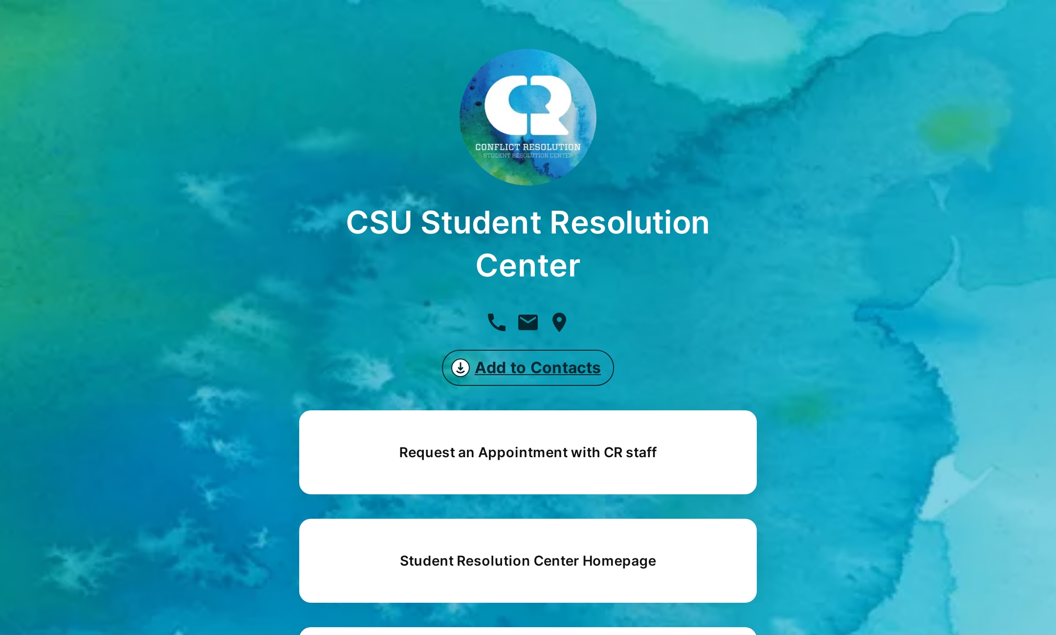 CSU Student Resolution Center's Flowpage