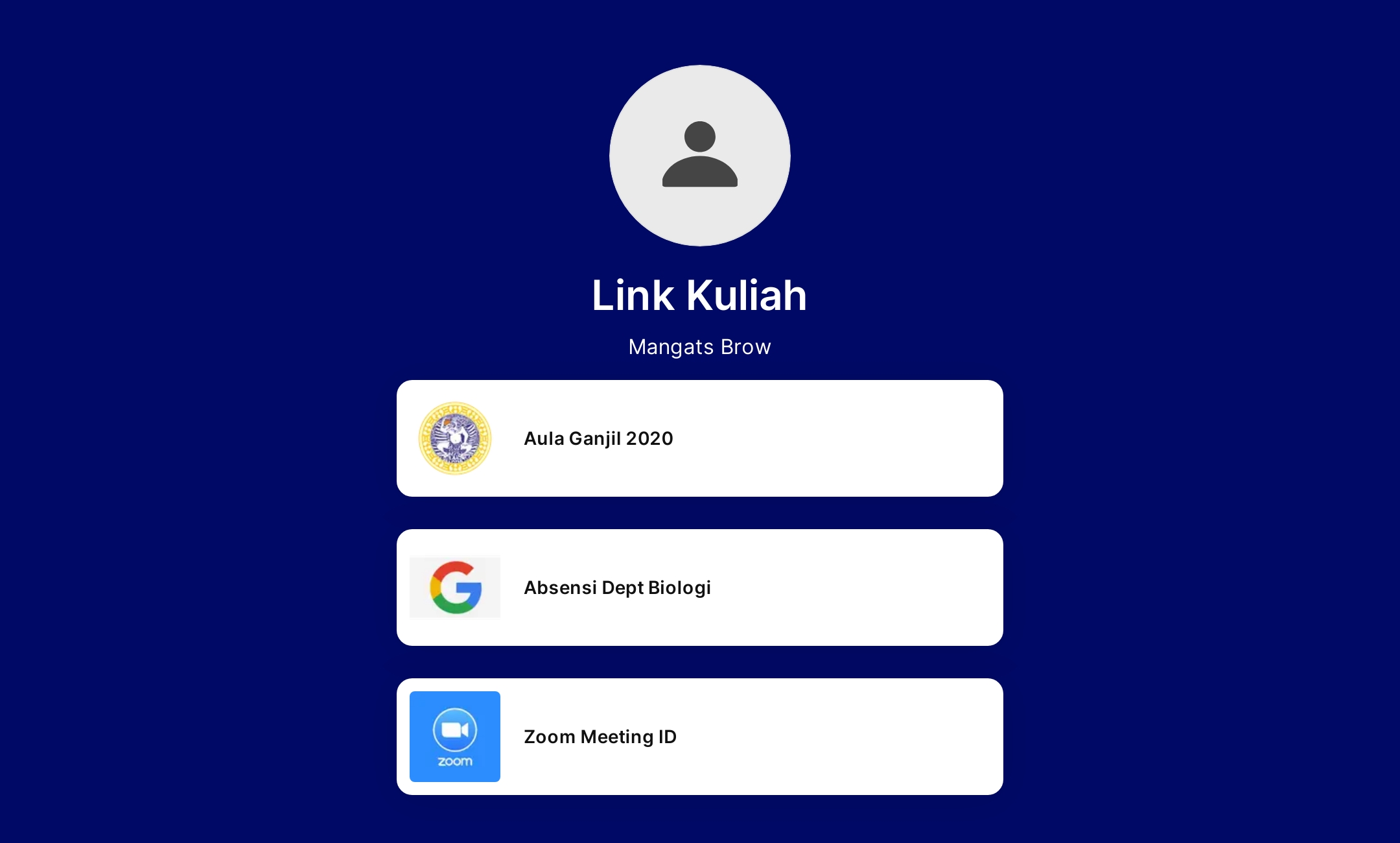 Link Kuliah's Flowpage