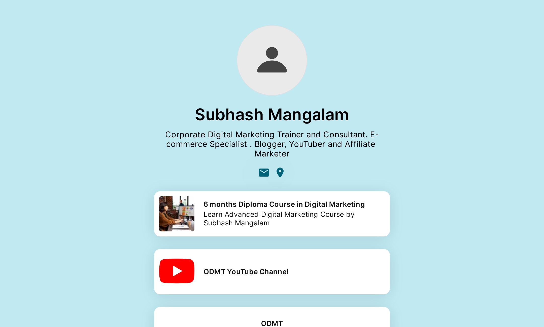 Subhash Mangalam's Flowpage