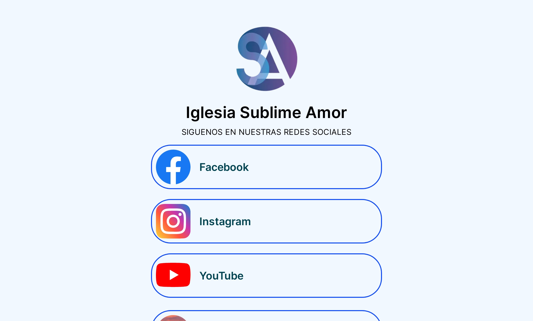Iglesia Sublime Amor's Flowpage