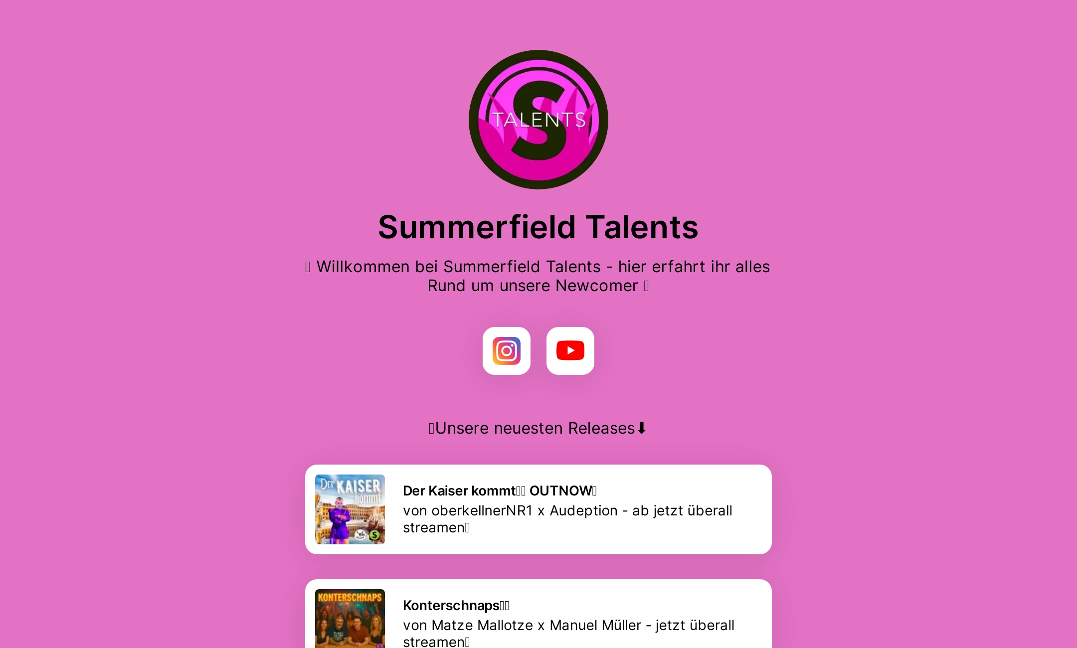 Summerfield Talents' Flowpage