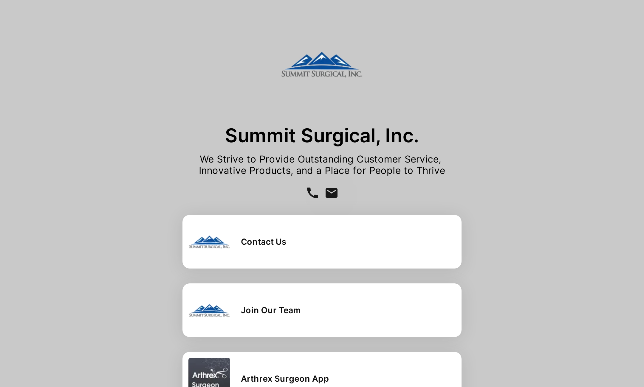 Summit Surgical, Inc.'s Flowpage
