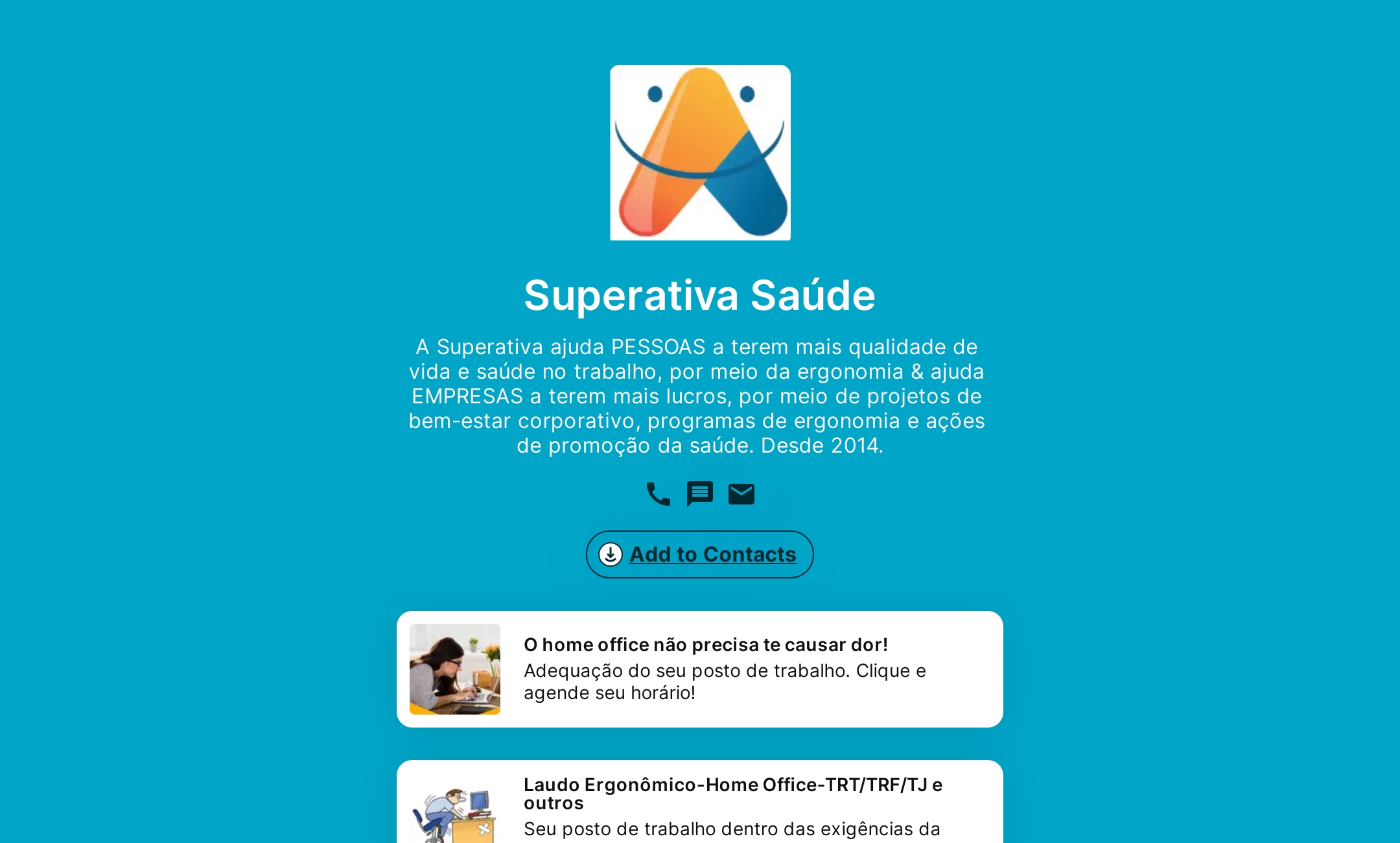 Superativa Saúde's Flowpage