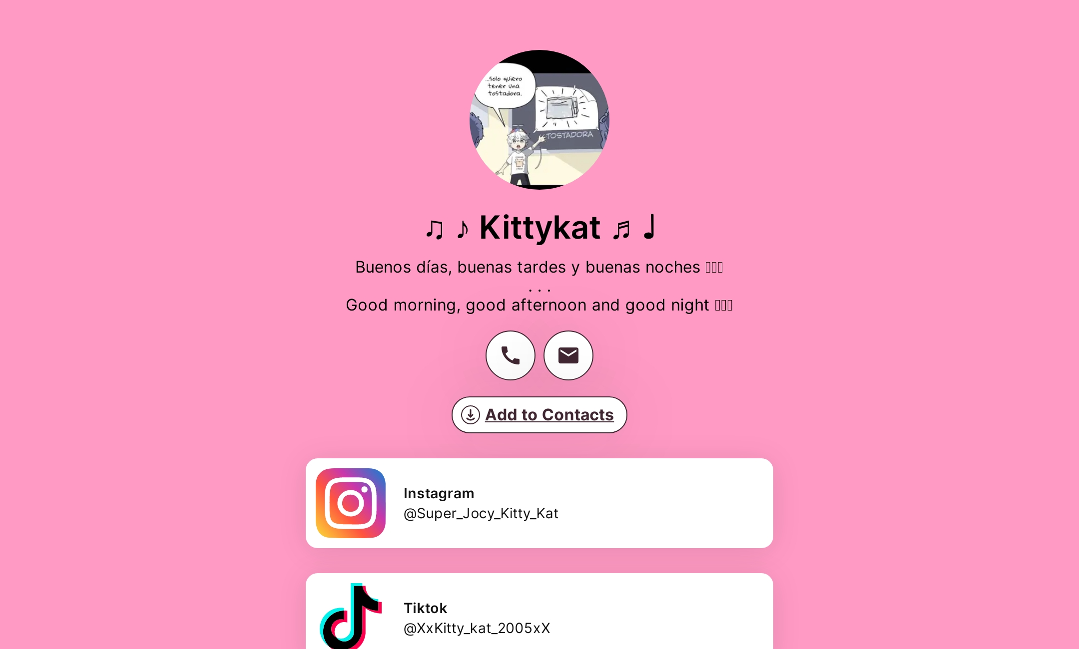 Kittykat ♬ ♩'s Flowpage