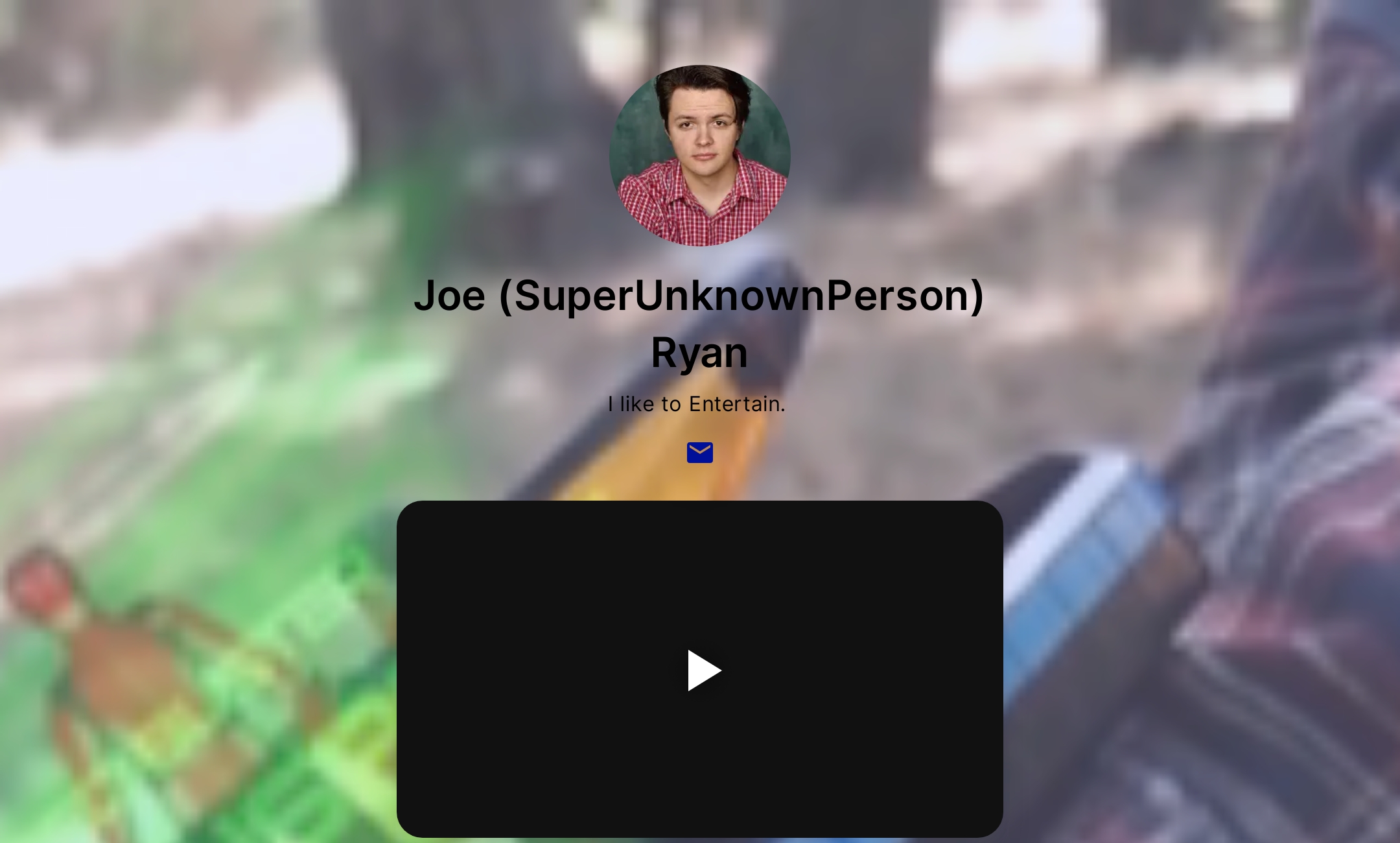 Joe (SuperUnknownPerson) Ryan's Flowpage