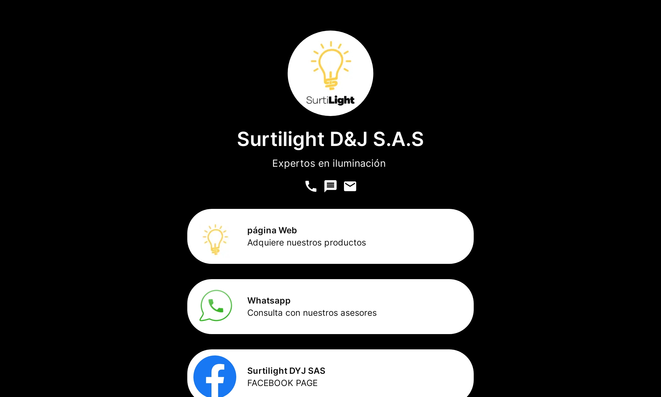 Surtilight D&J S.A.S's Flowpage