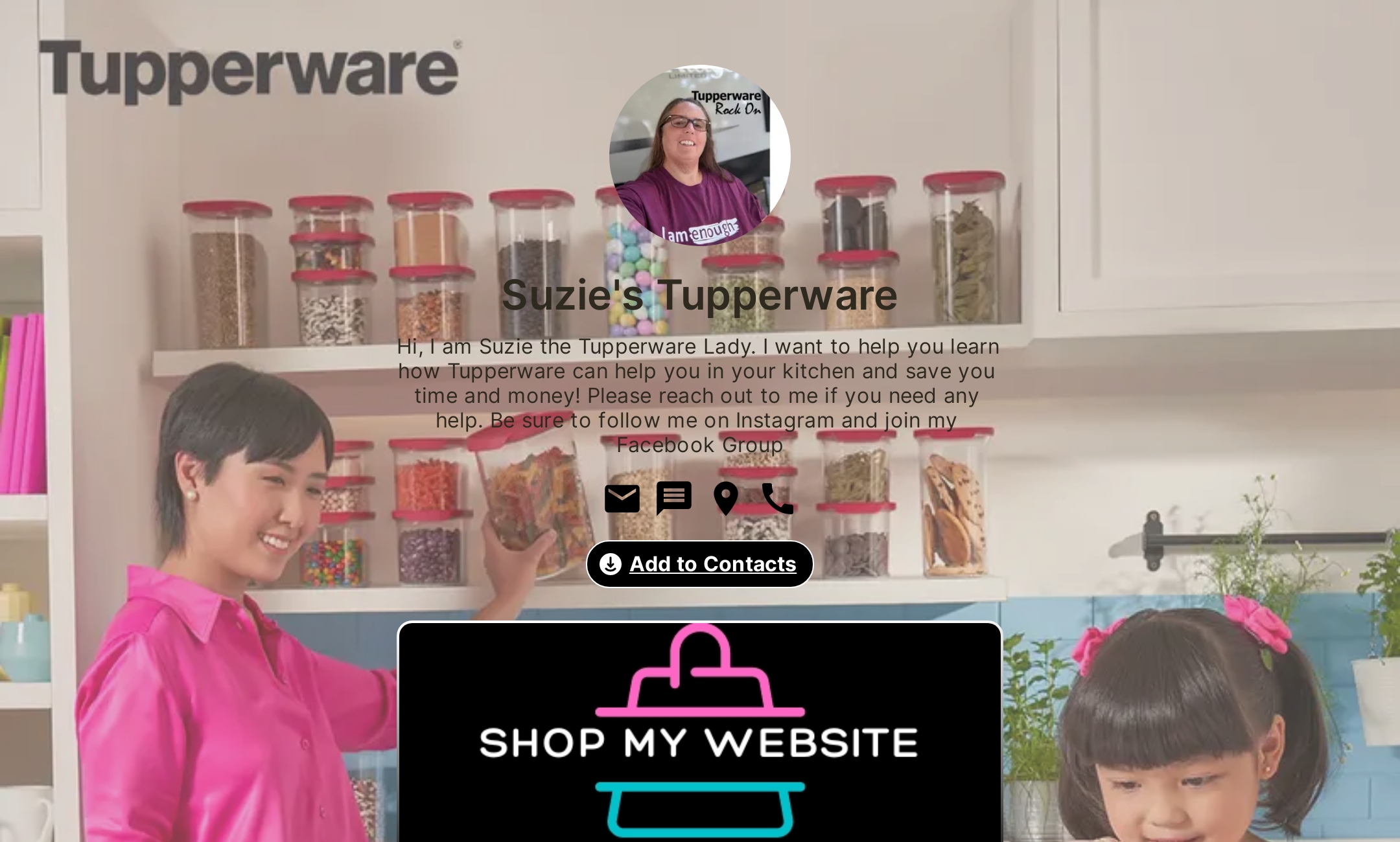 Suzie's Tupperware's Flowpage