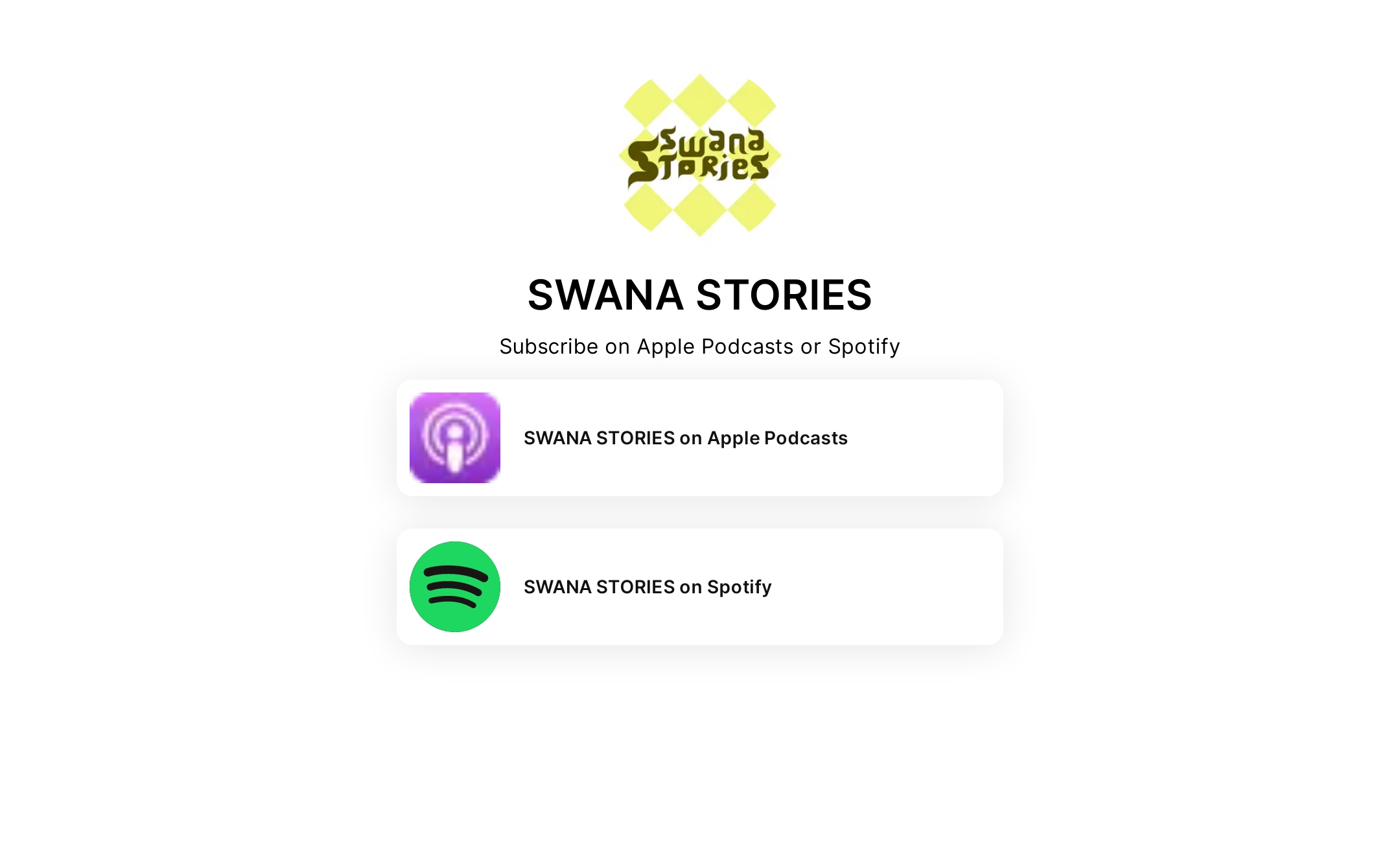SWANA STORIES's Flowpage