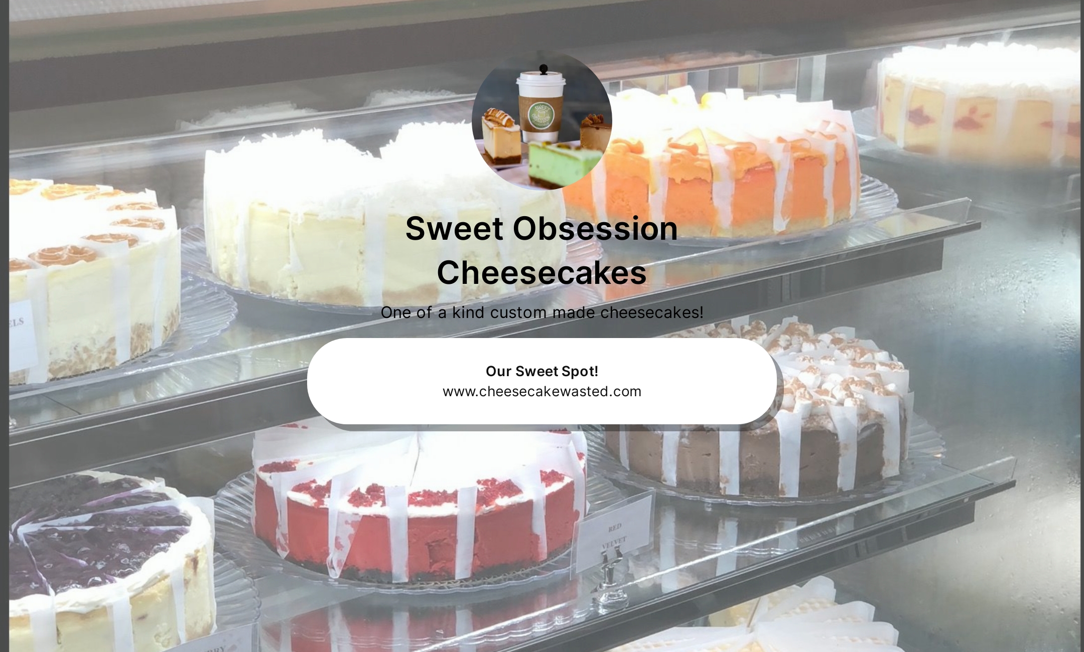 Sweet Obsession Cheesecakes Flowpage