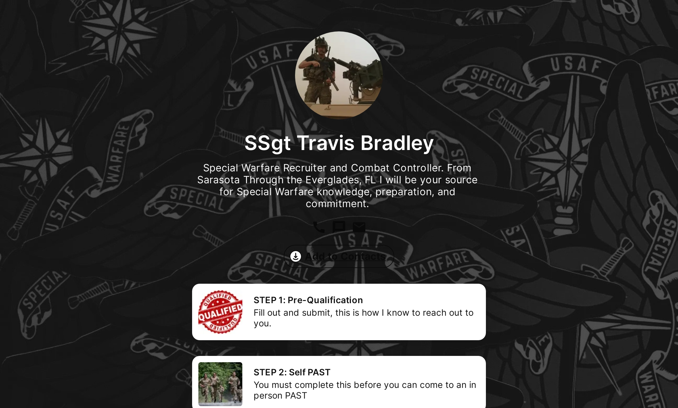 SSgt Travis Bradley's Flowpage