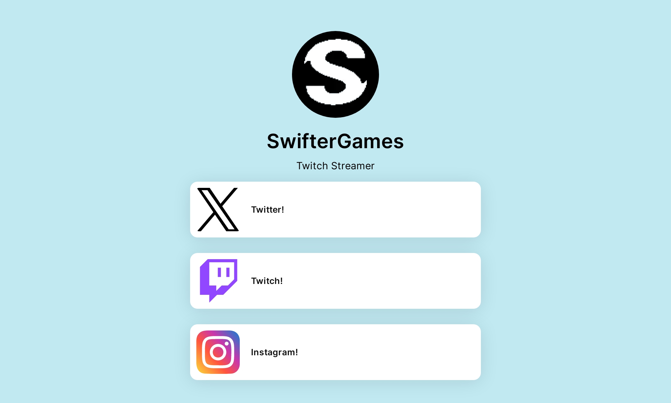 SwifterGames' Flowpage