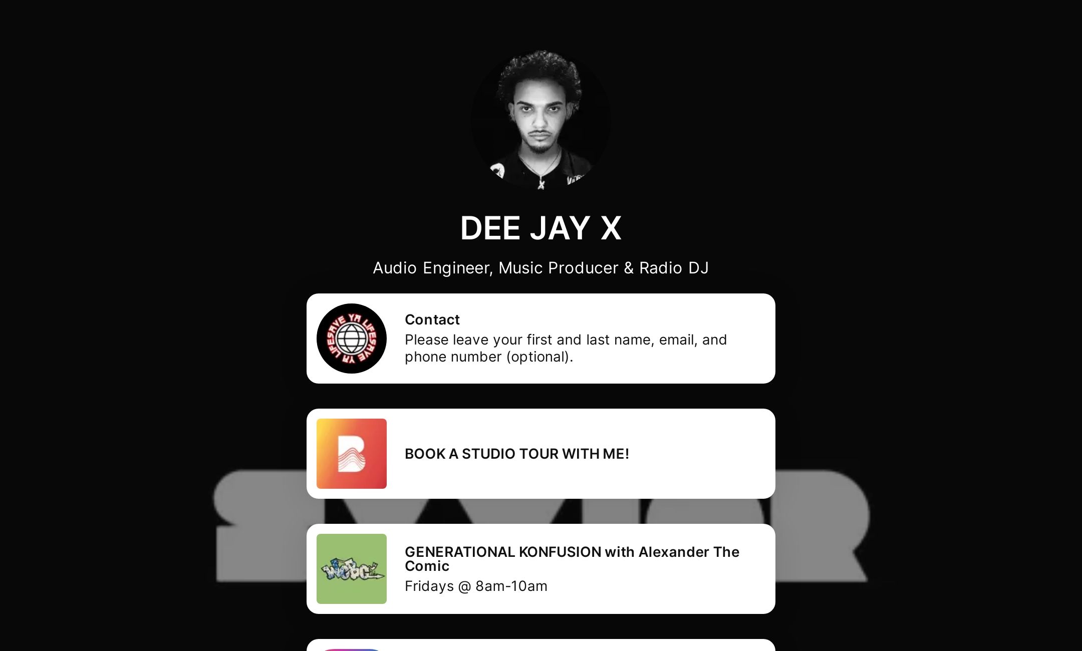 DEE JAY X's Flowpage