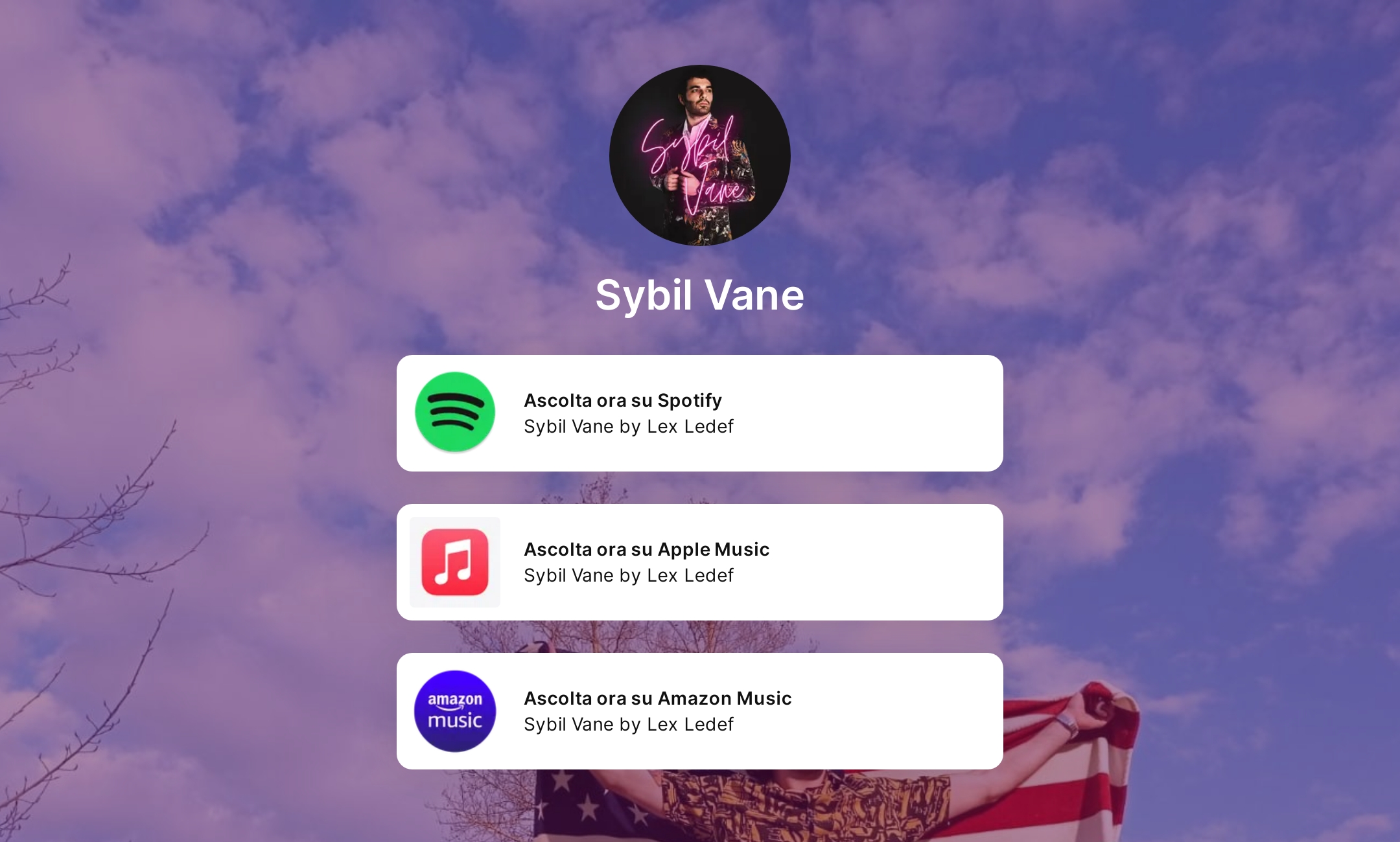 Sybil Vane's Flowpage
