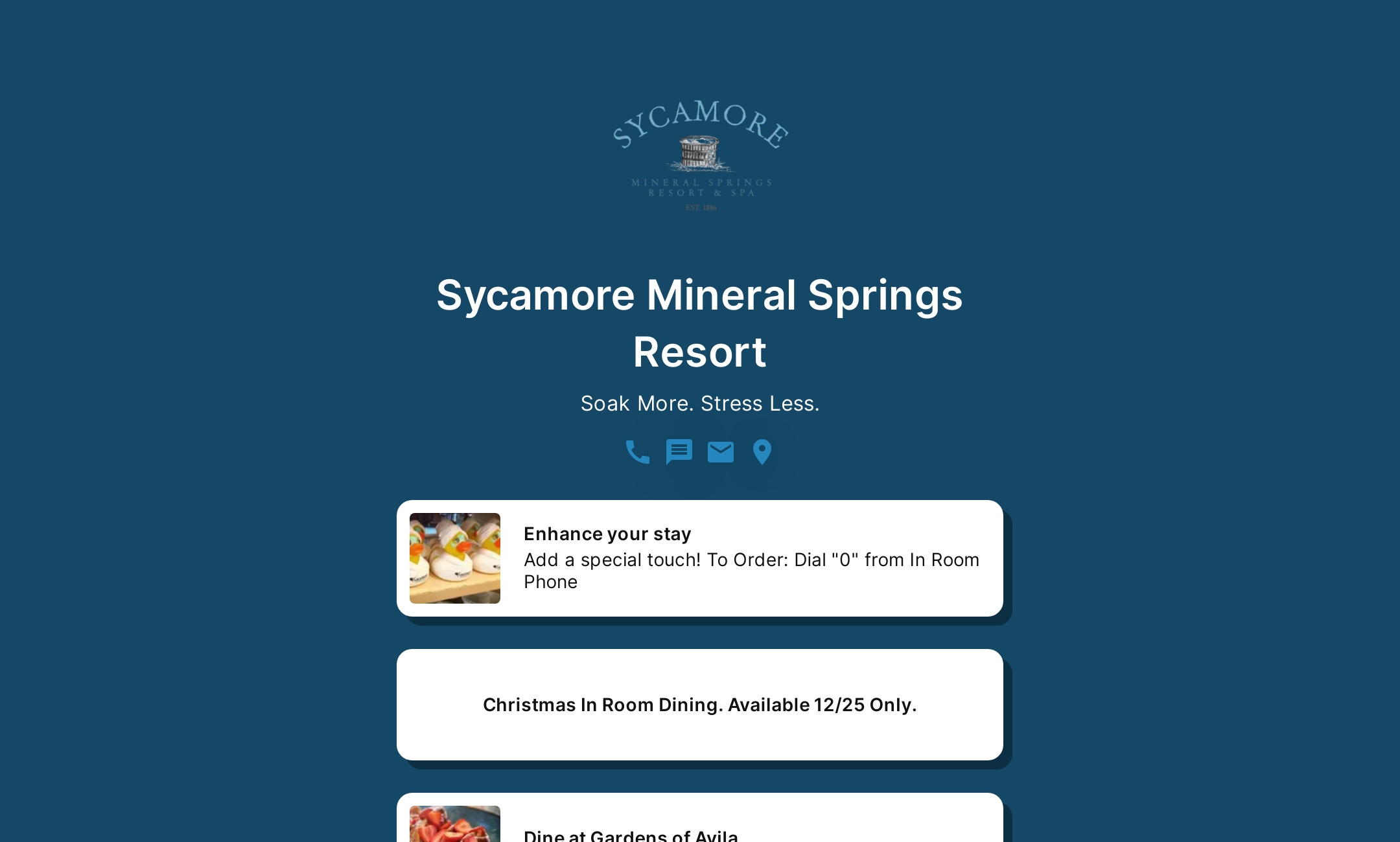 Sycamore Mineral Springs Resort's Flowpage