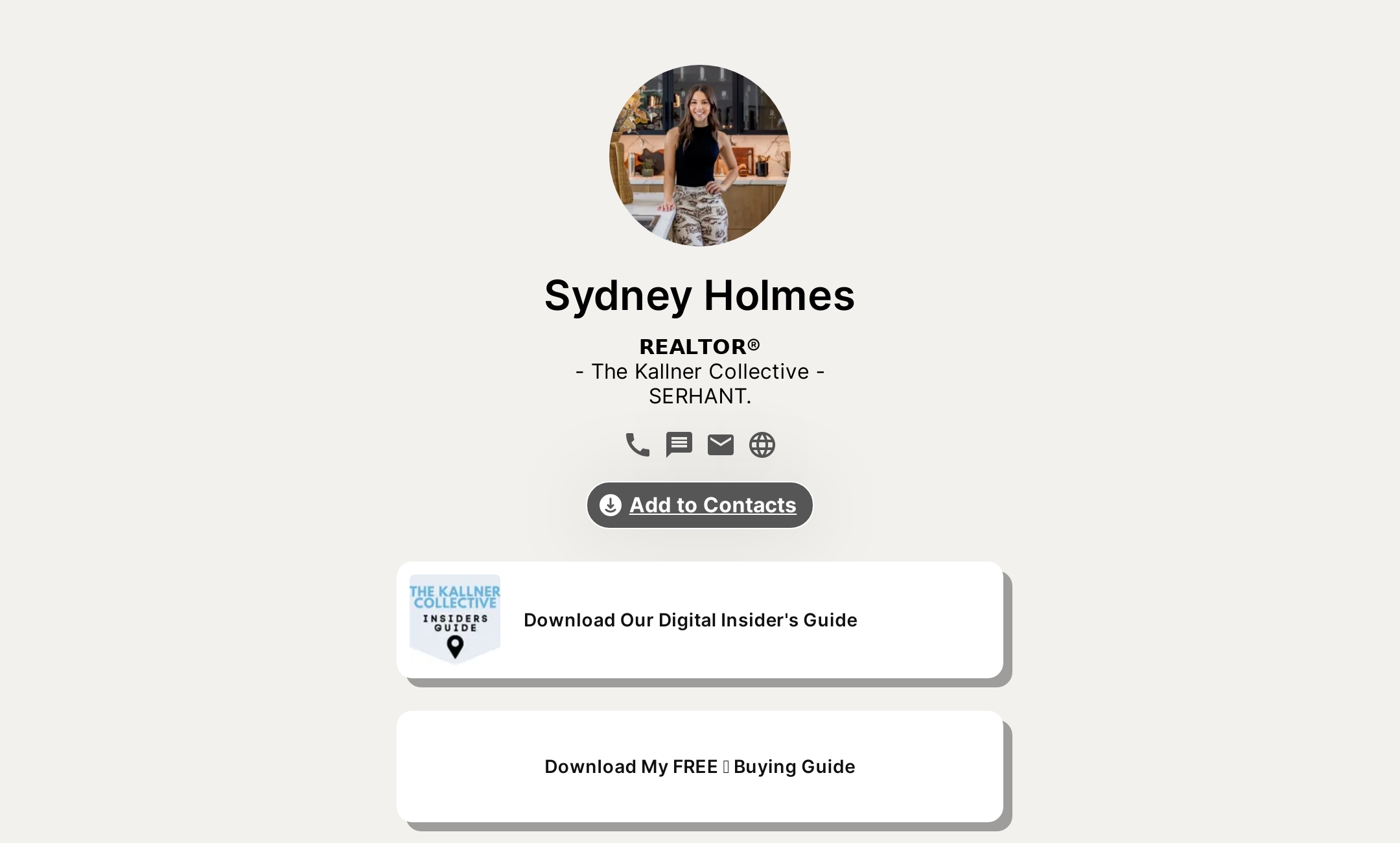 Sydney Holmes' Flowpage