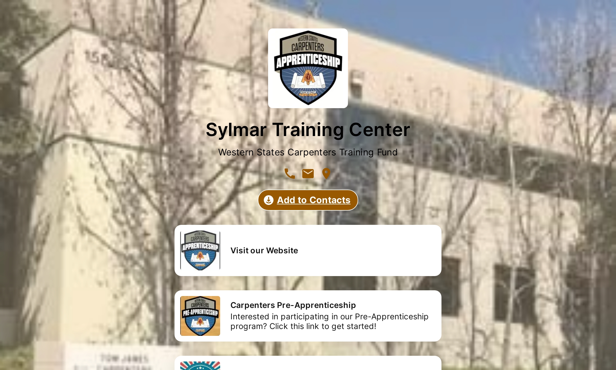 Sylmar Training Center's Flowpage