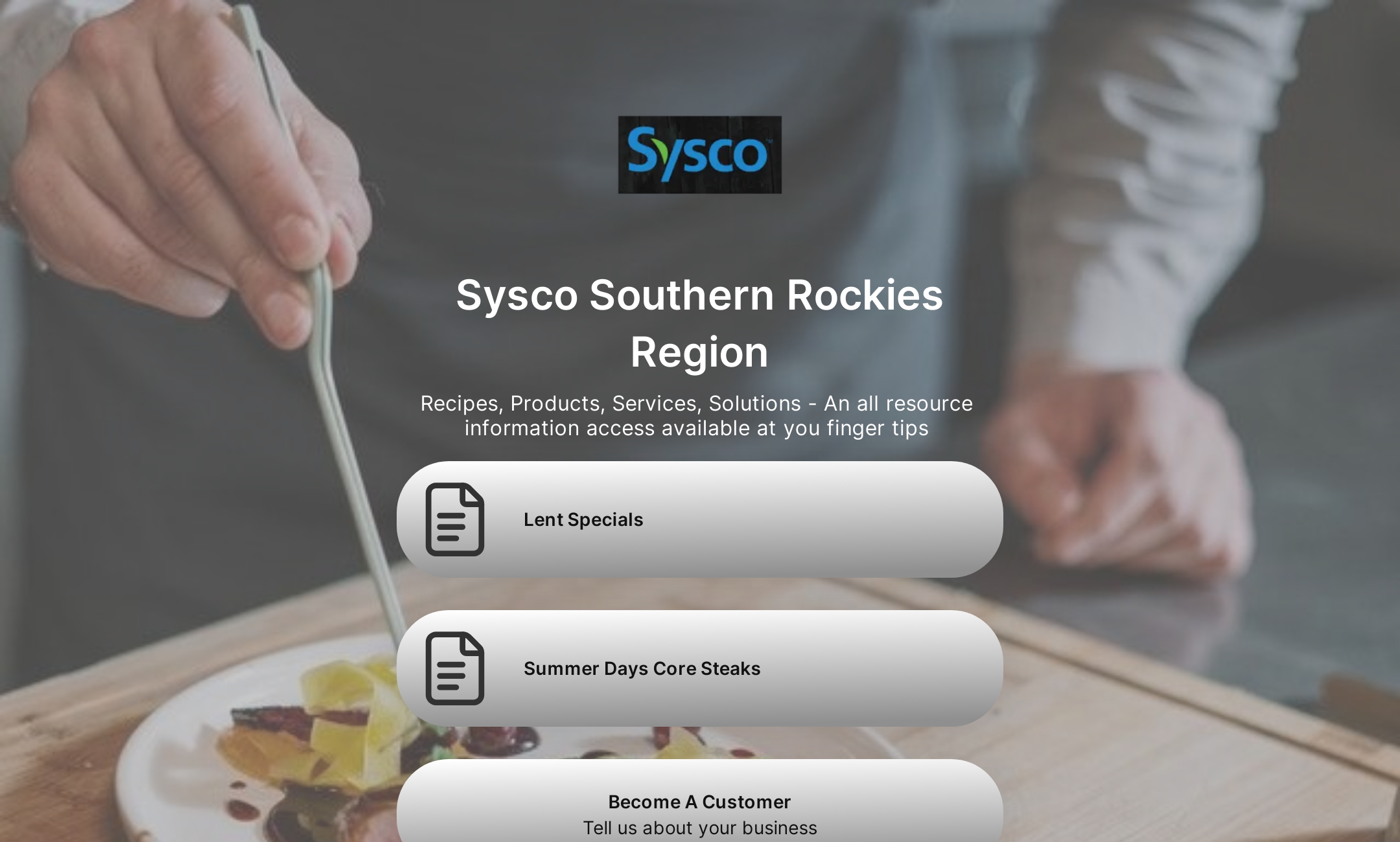 Sysco Southern Rockies Region's Flowpage