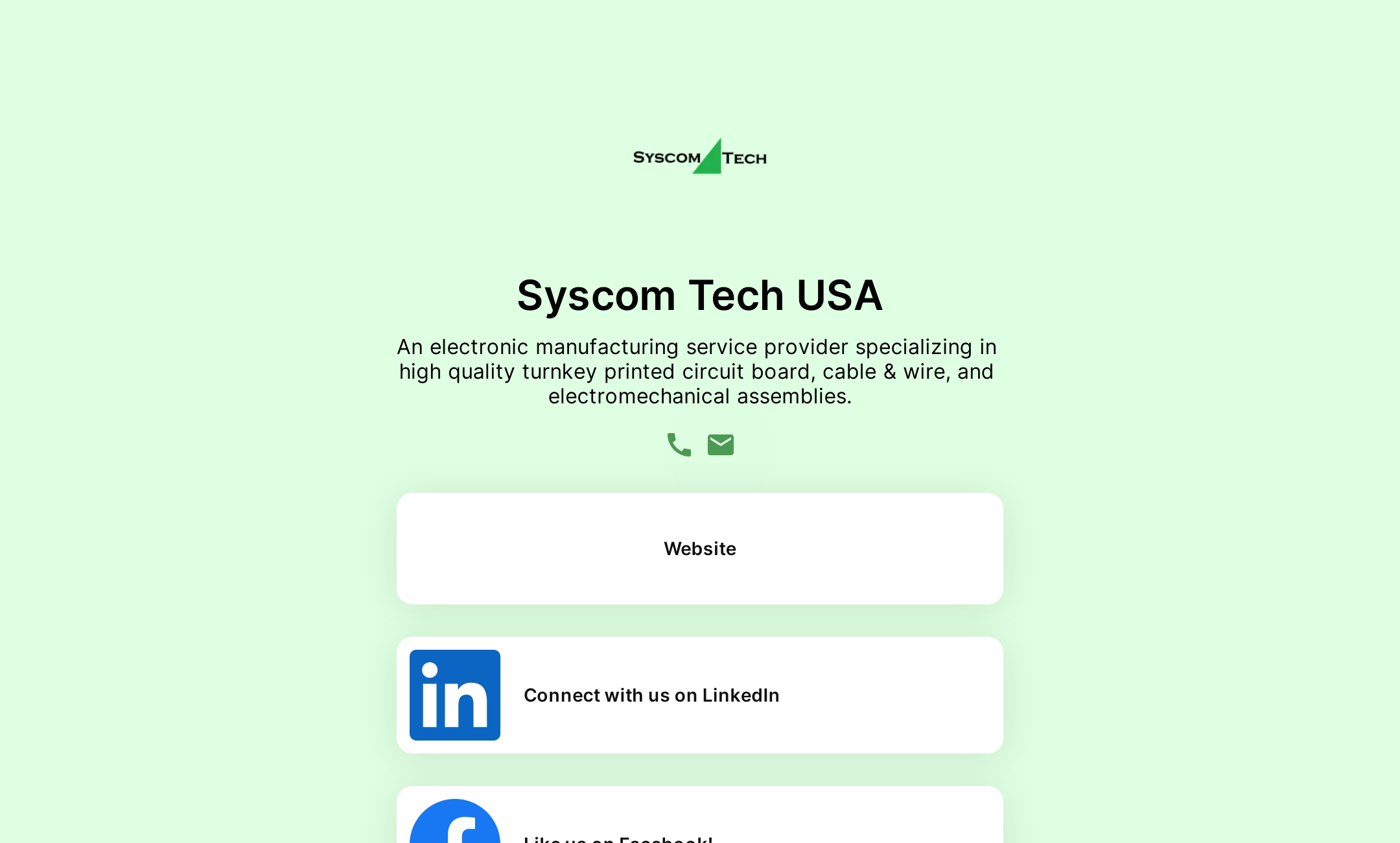 Syscom Tech USA's Flowpage