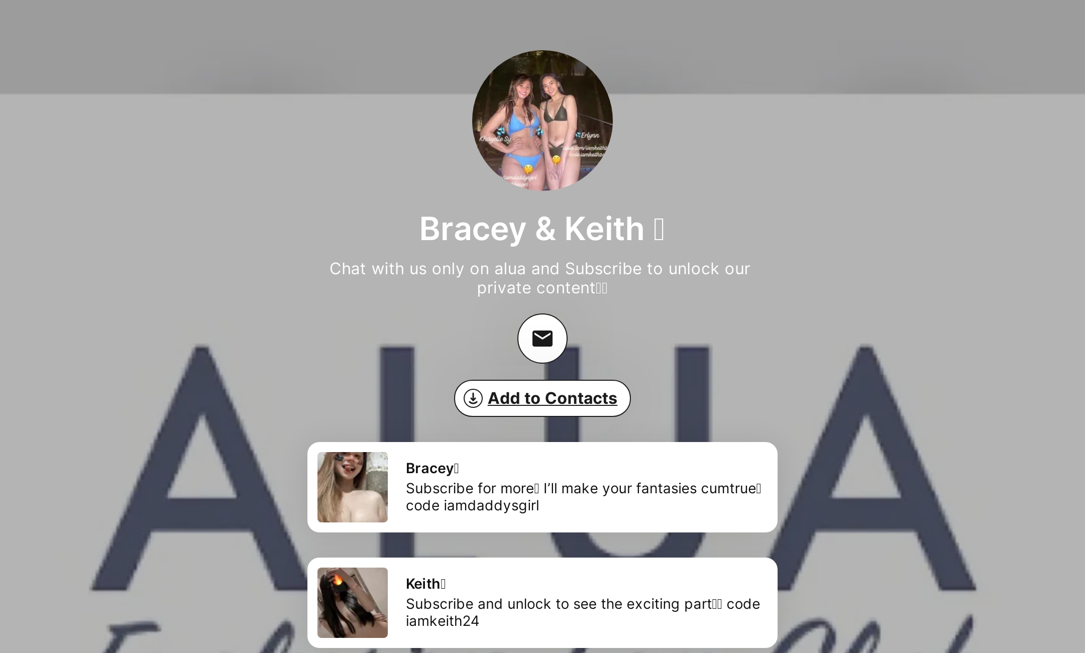 Bracey & Keith 🔥's Flowpage