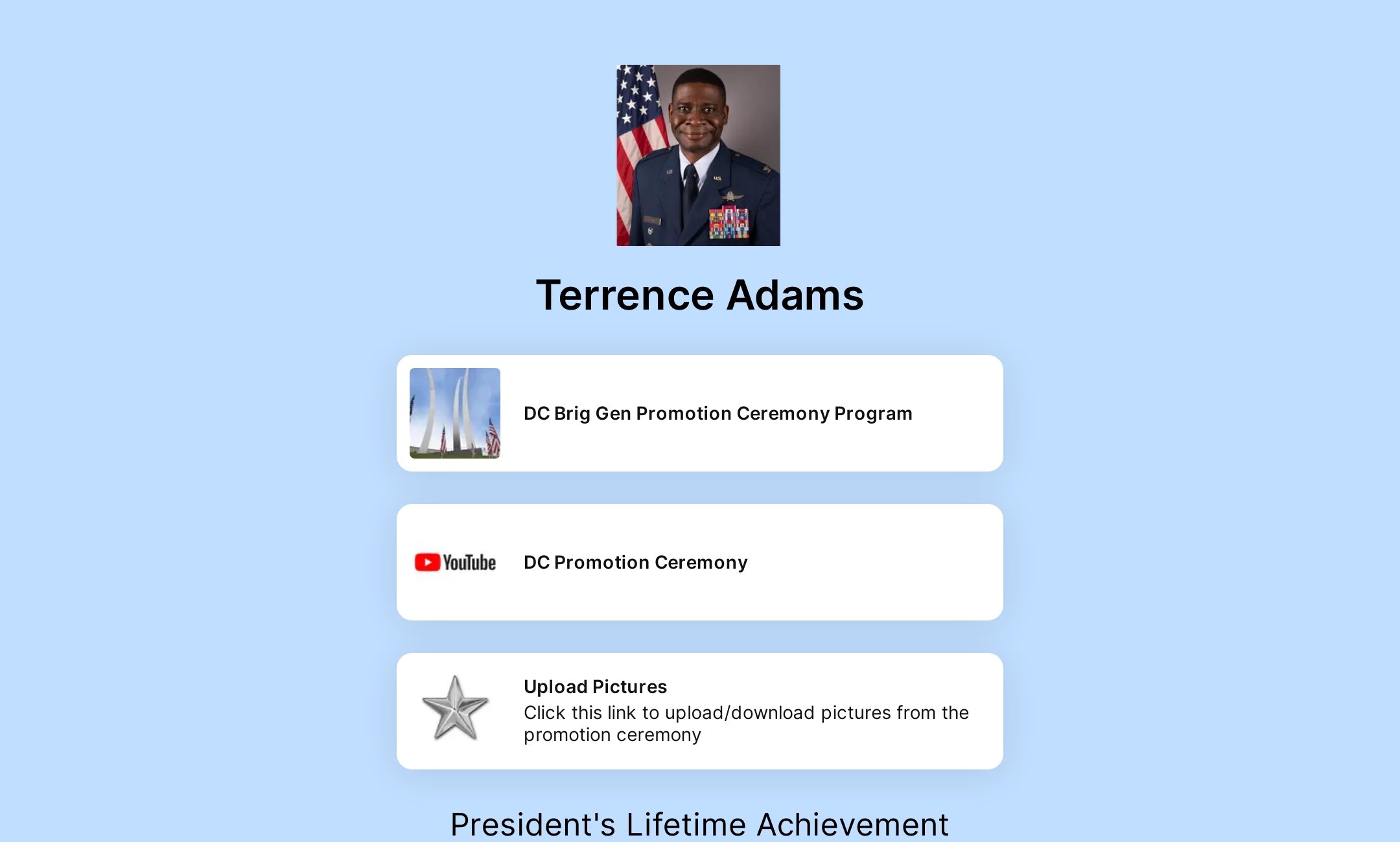 Terrence Adams' Flowpage