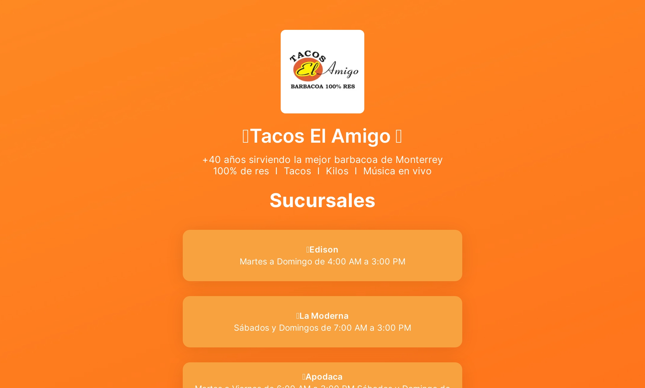 🌮Tacos El Amigo 🌮's Flowpage
