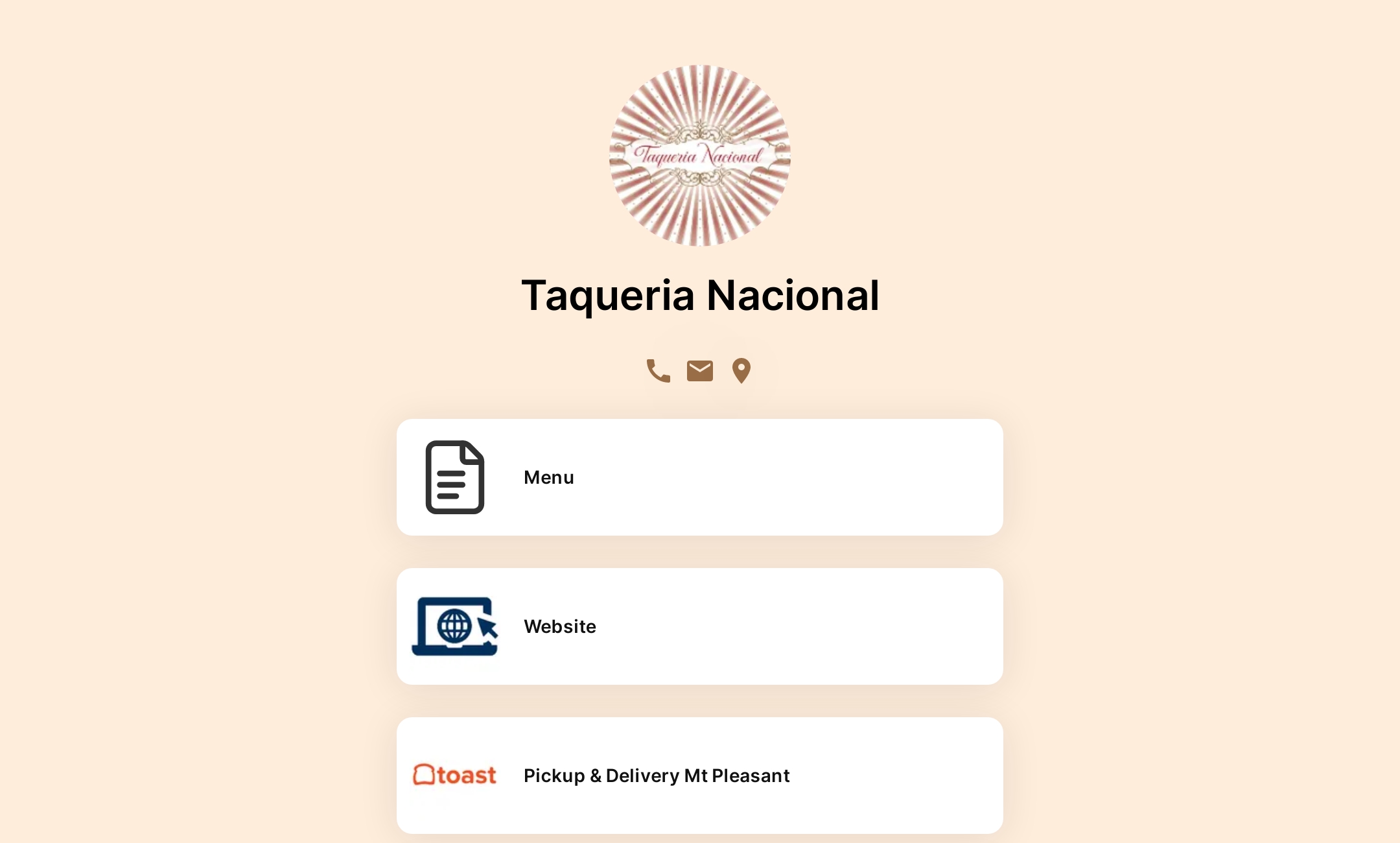 Taqueria Nacional's Flowpage