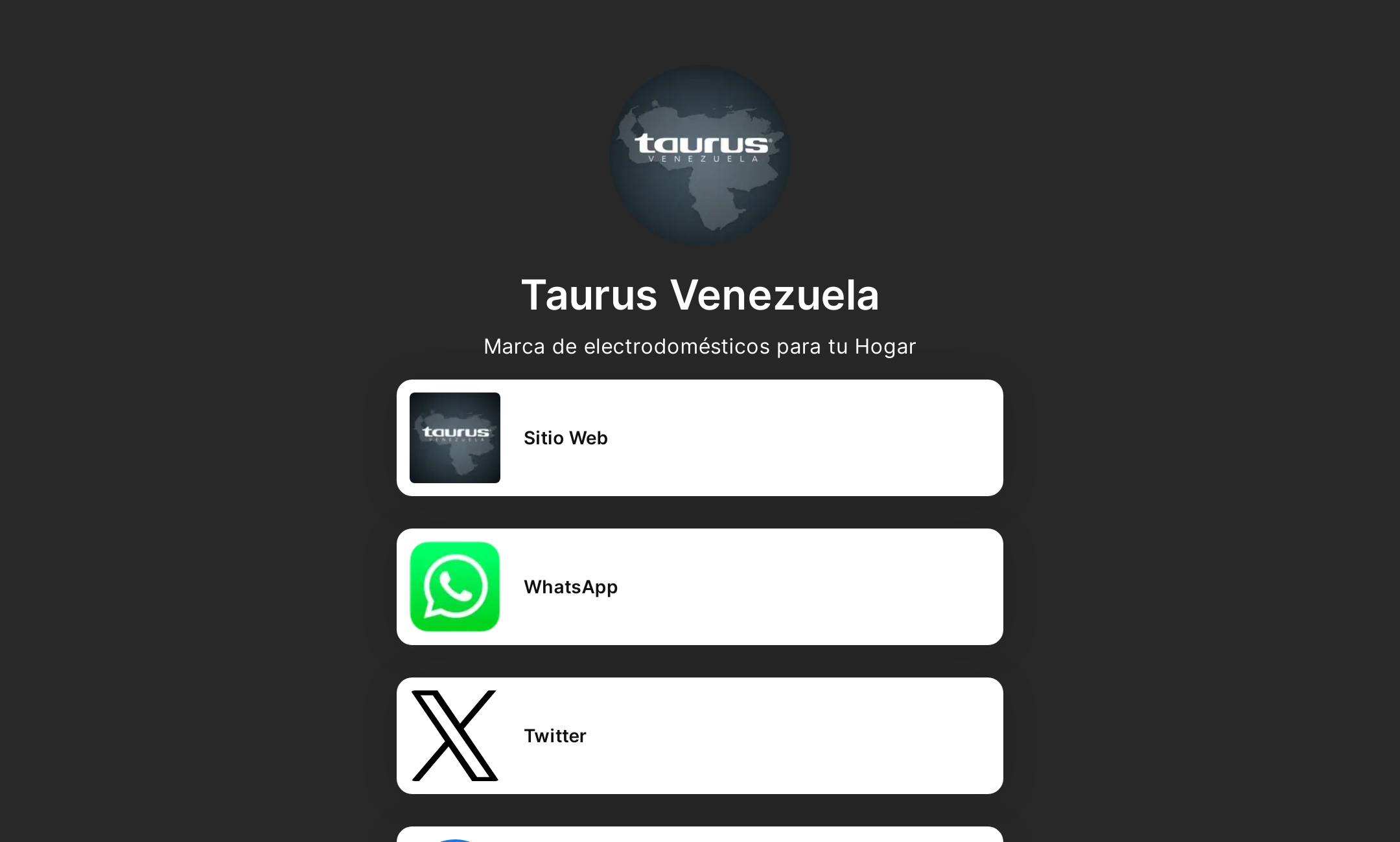 Taurus Venezuela's Flowpage
