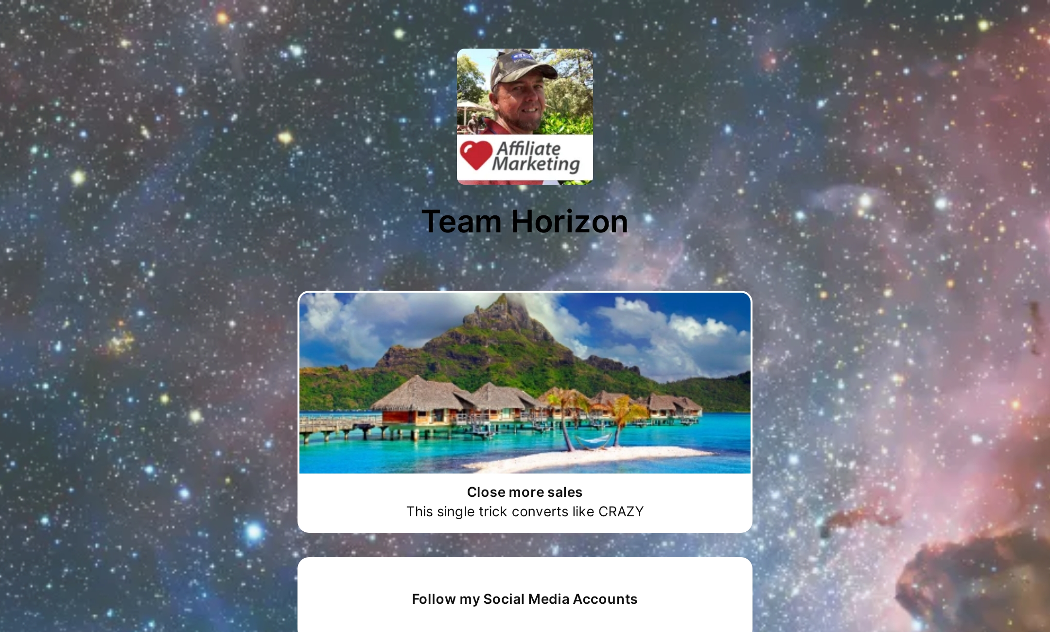 Team Horizon's Flowpage