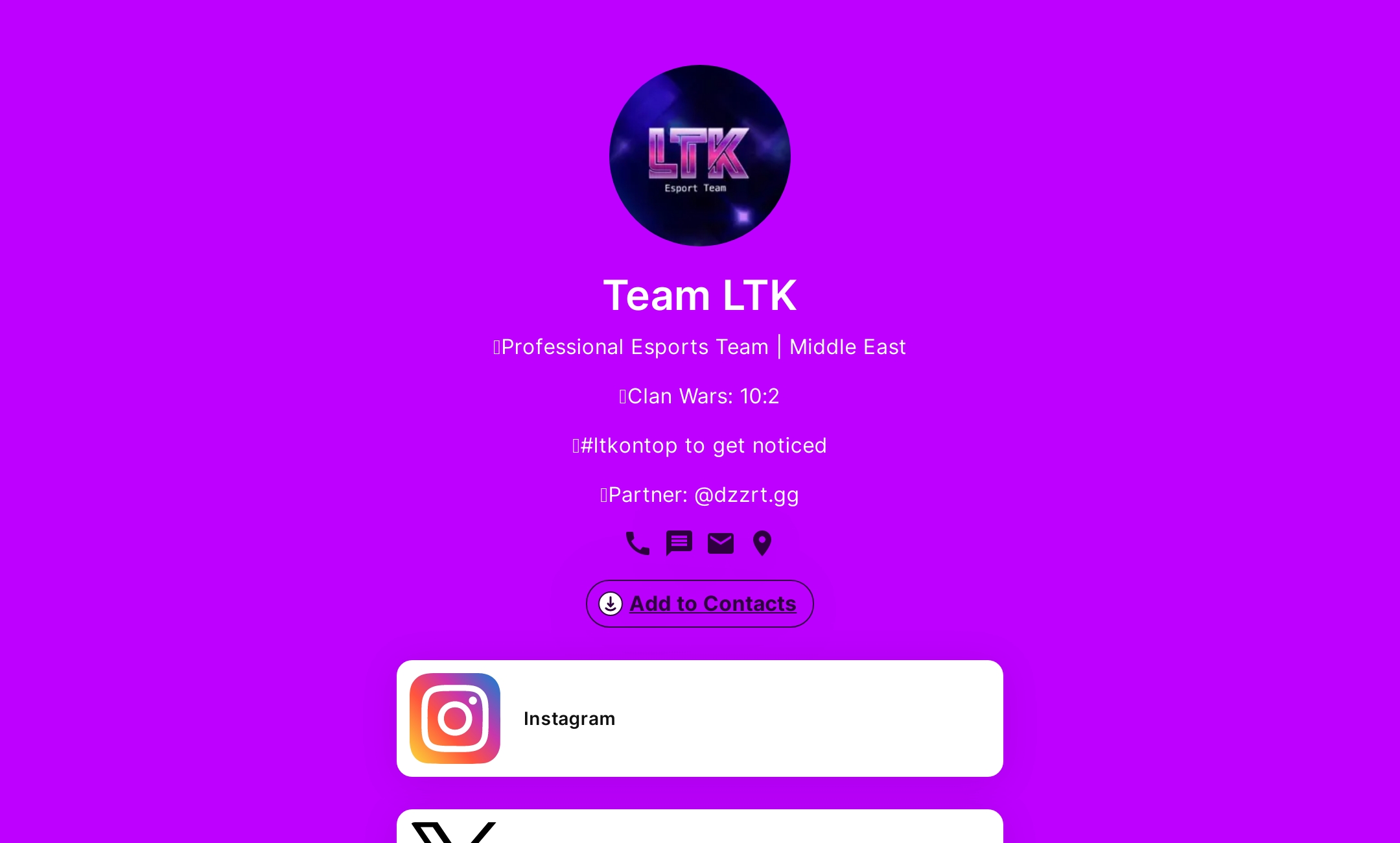 Team LTK's Flowpage