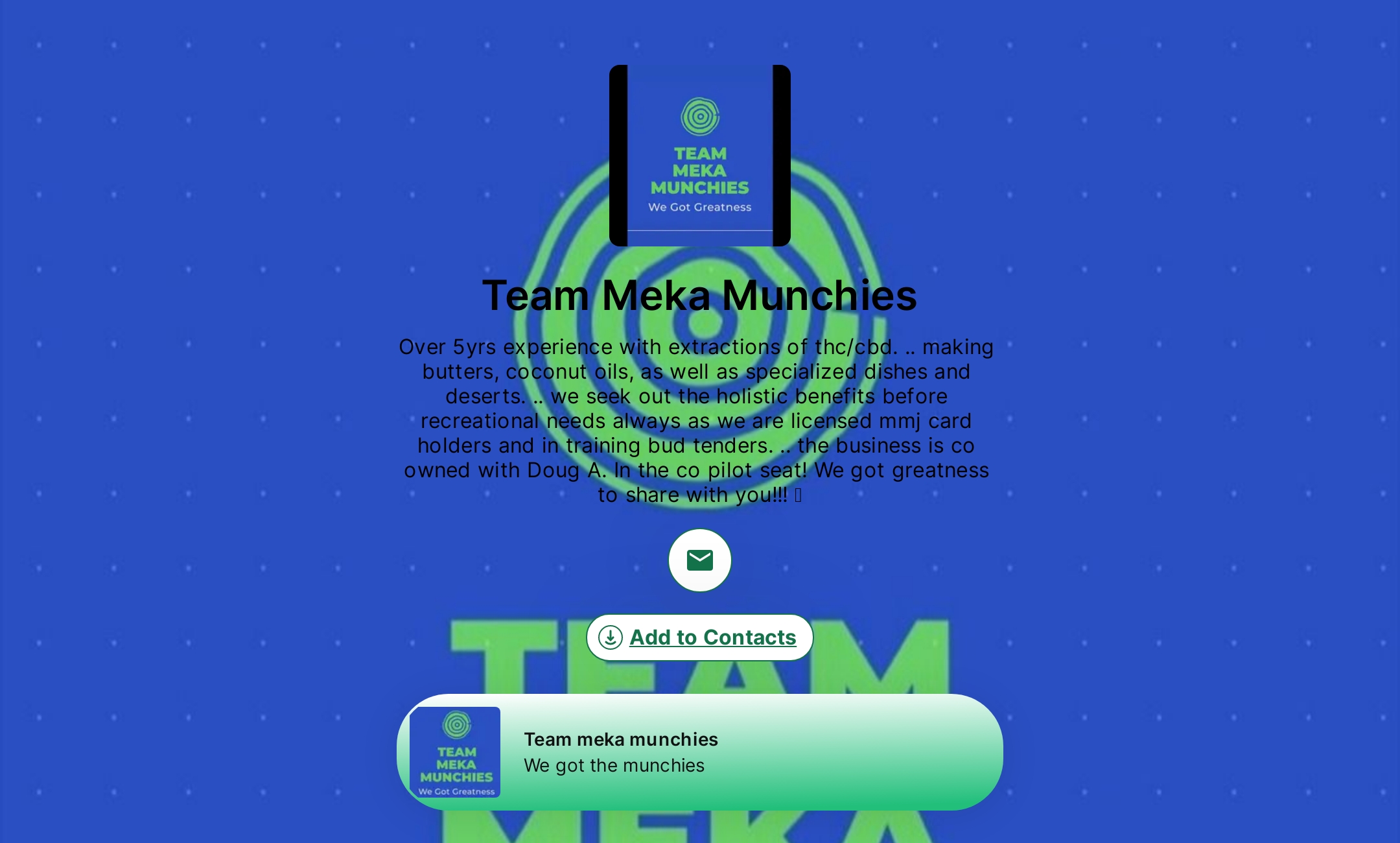 Team Meka Munchies' Flowpage