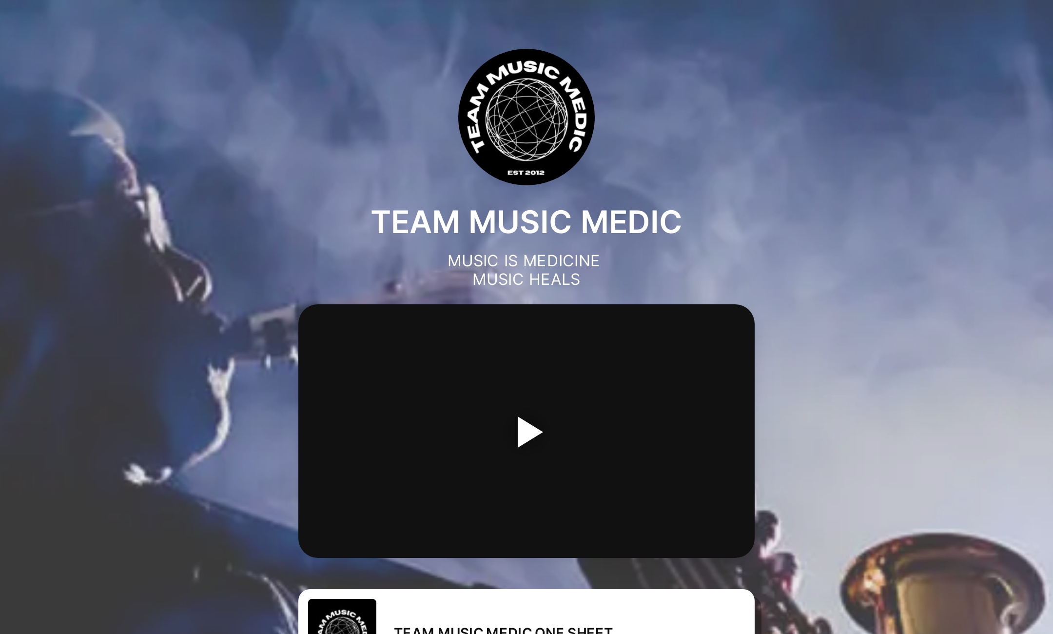 TEAM MUSIC MEDIC's Flowpage