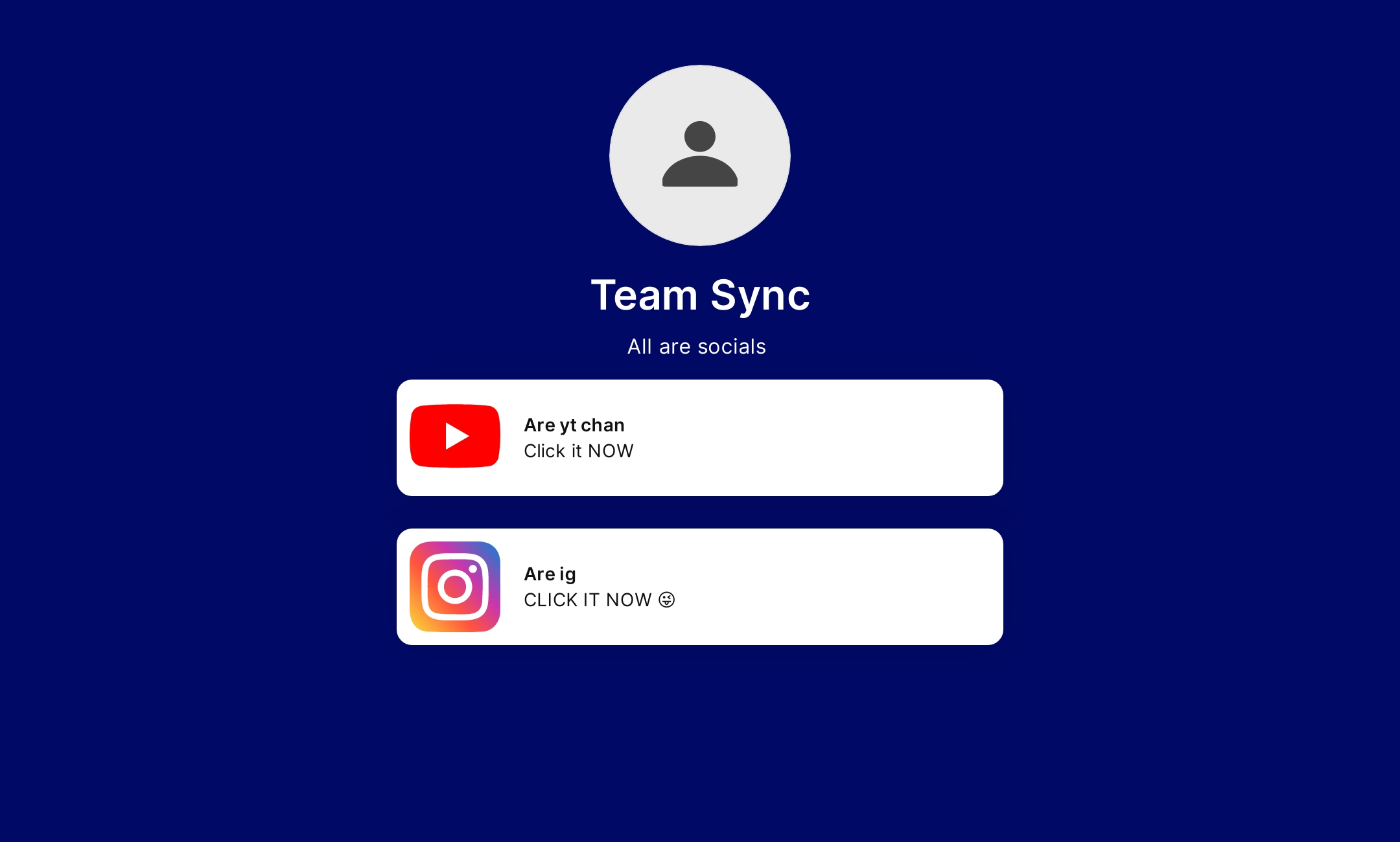 Team Sync 's Flowpage