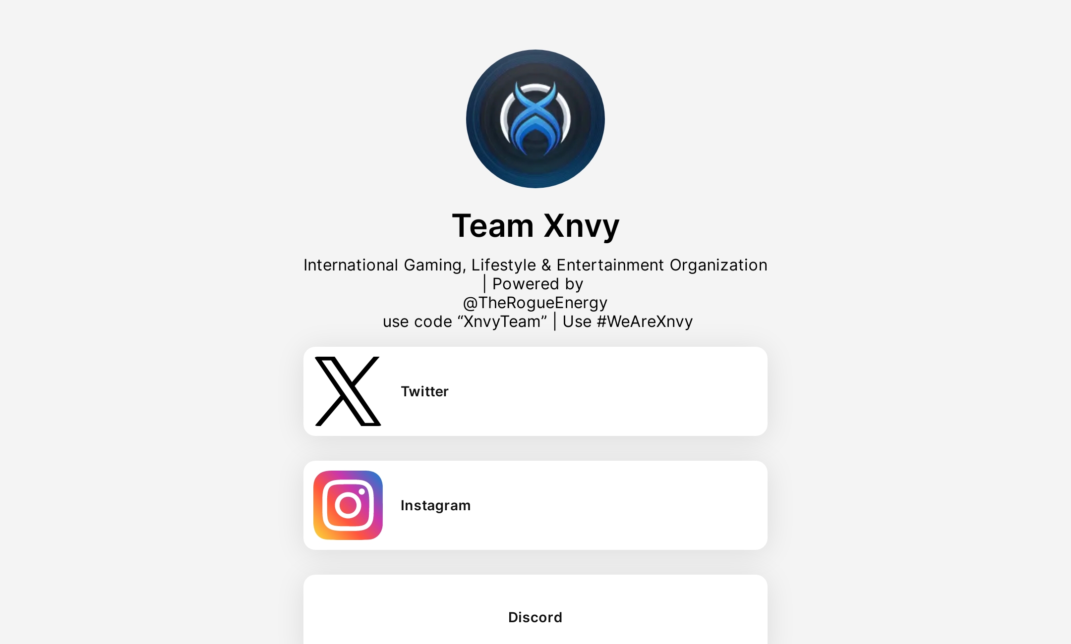 Team Xnvy's Flowpage