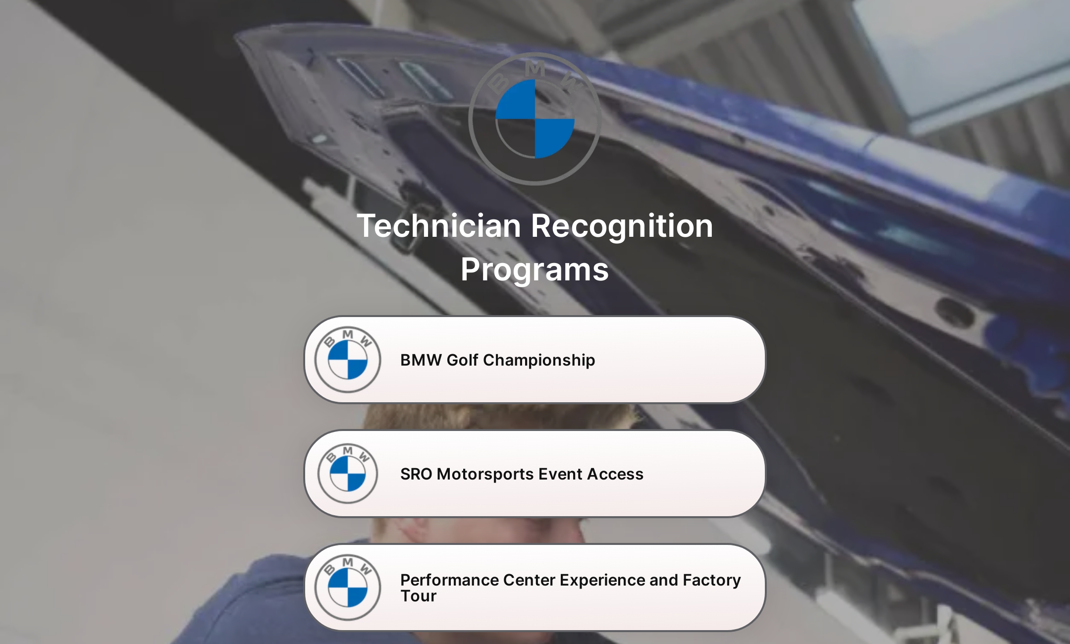 Technician Recognition Programs' Flowpage