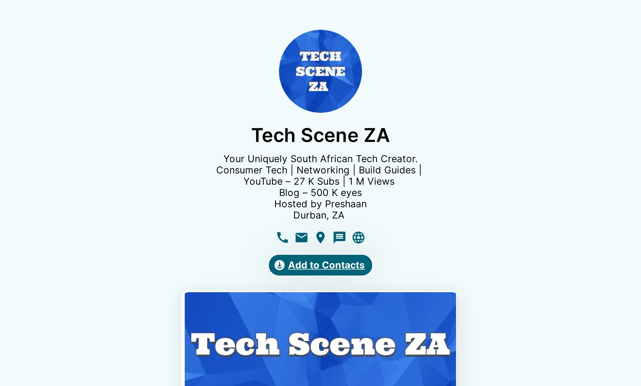 Tech Scene ZA 's Flowpage