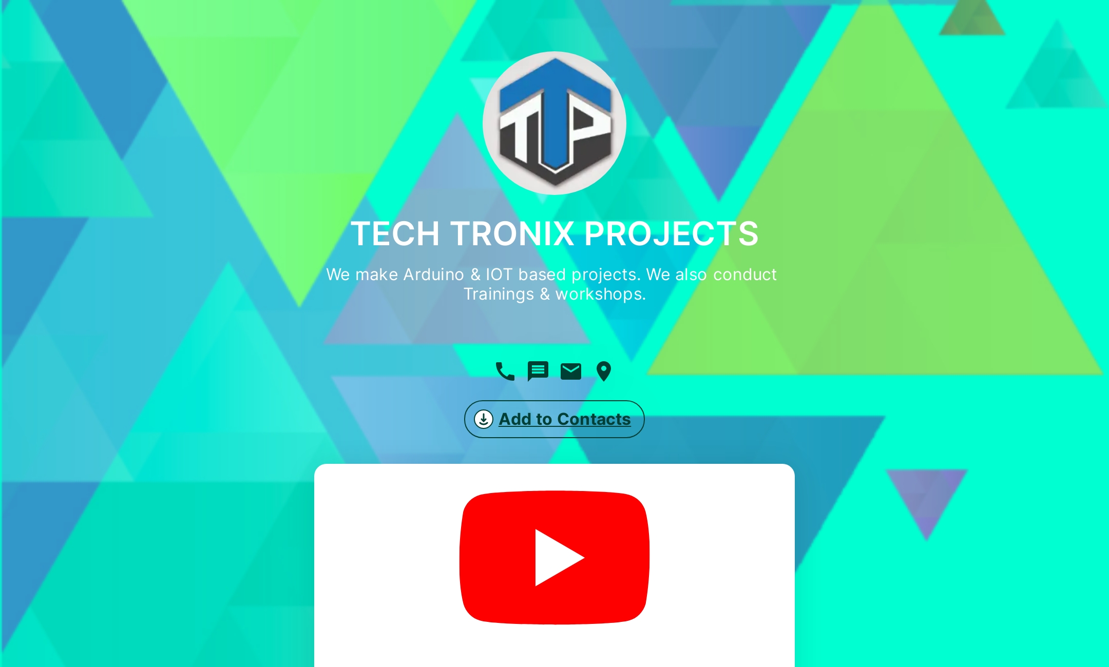 TECH TRONIX PROJECTS's Flowpage