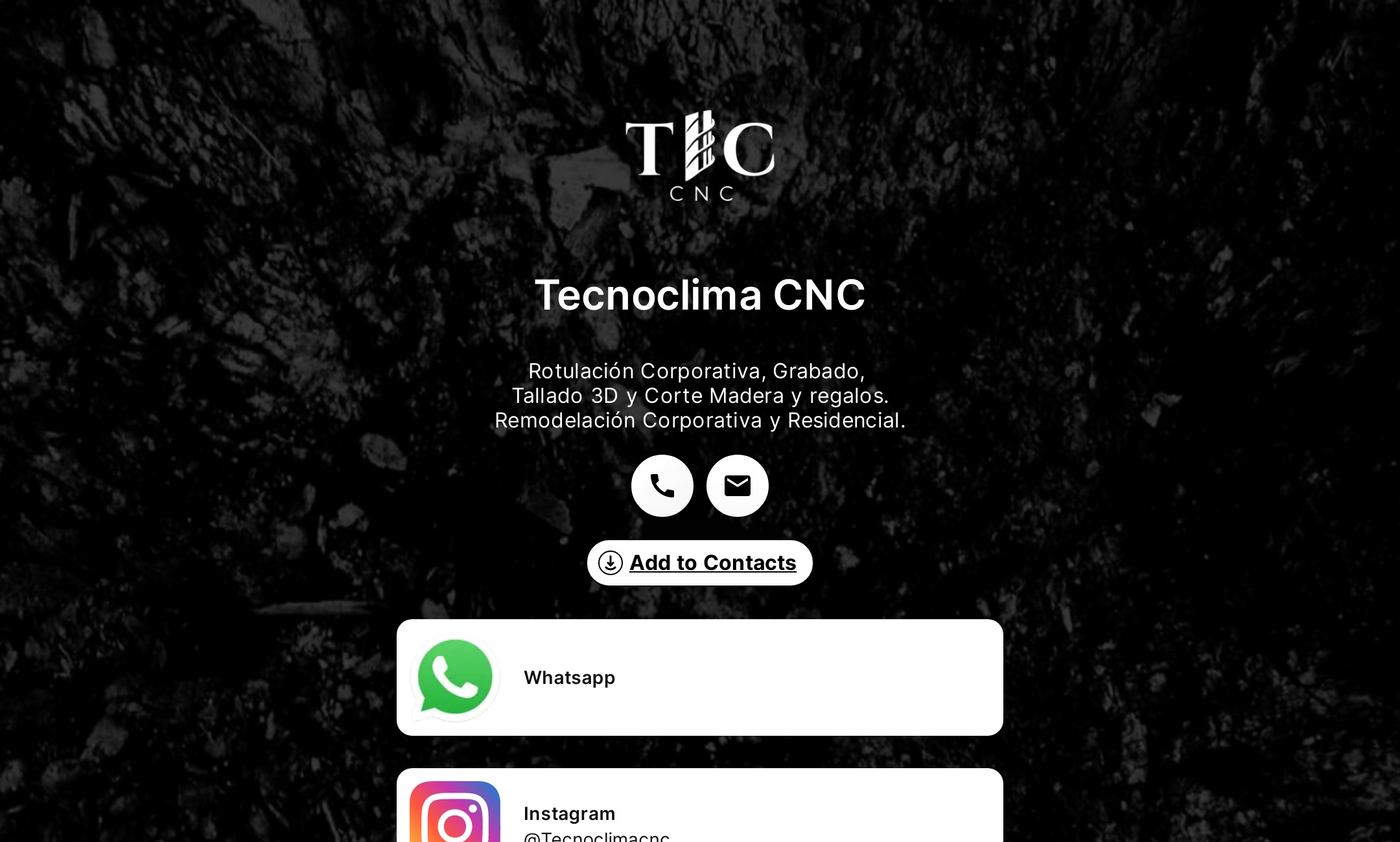 Tecnoclima CNC's Flowpage