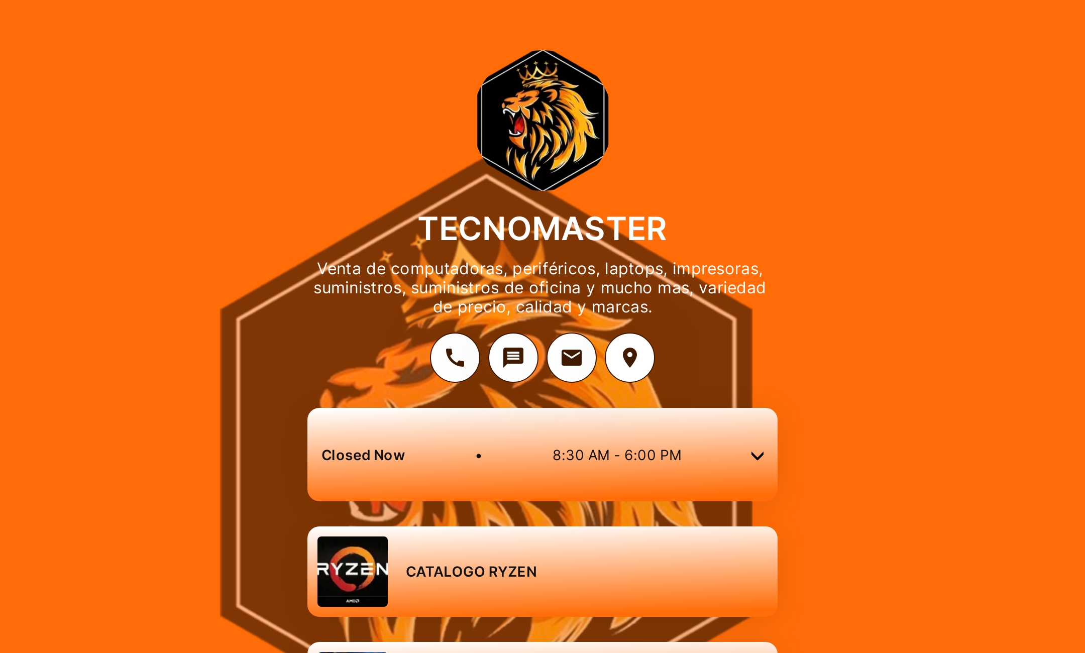 TECNOMASTER's Flowpage