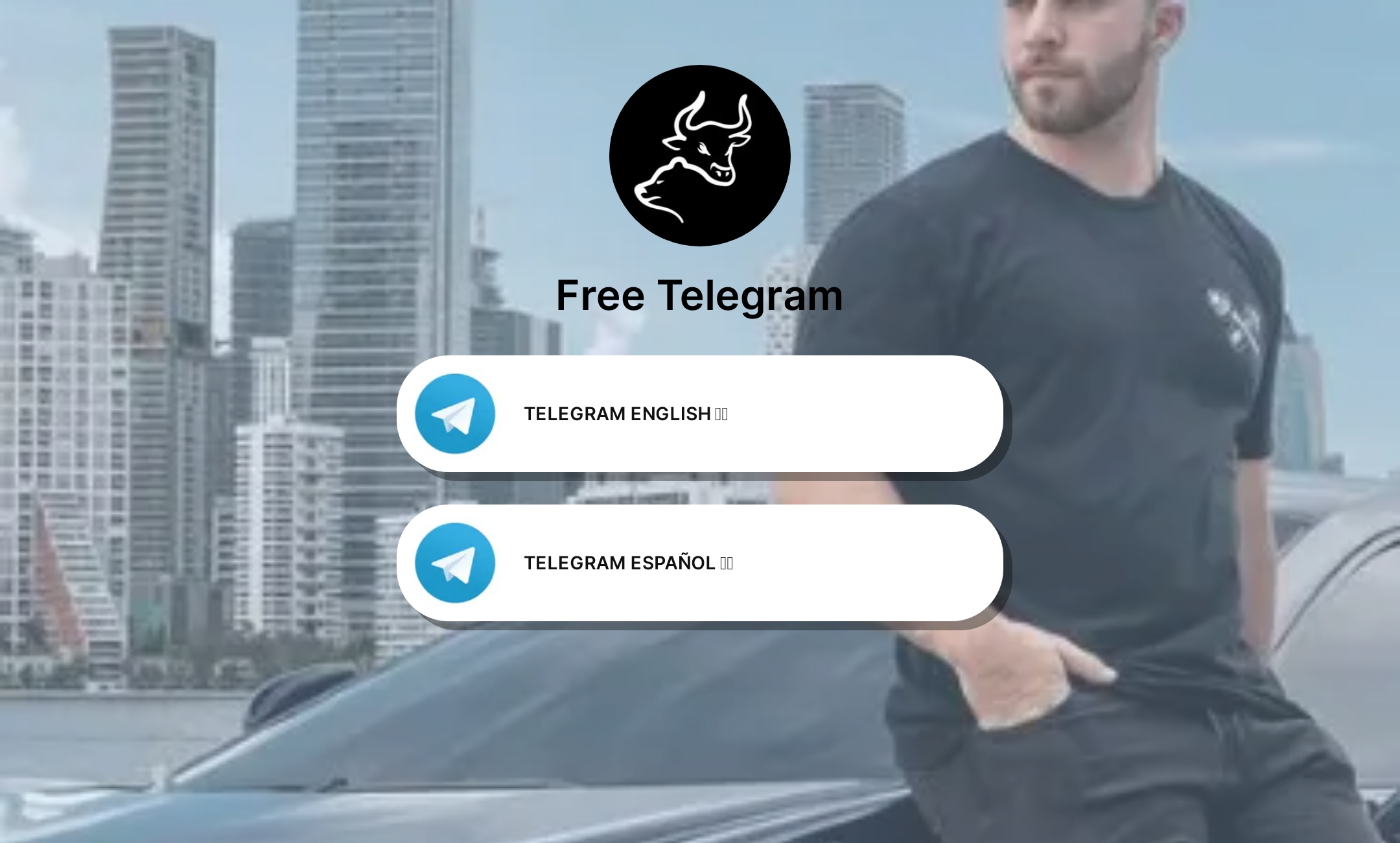 Free Telegram's Flowpage