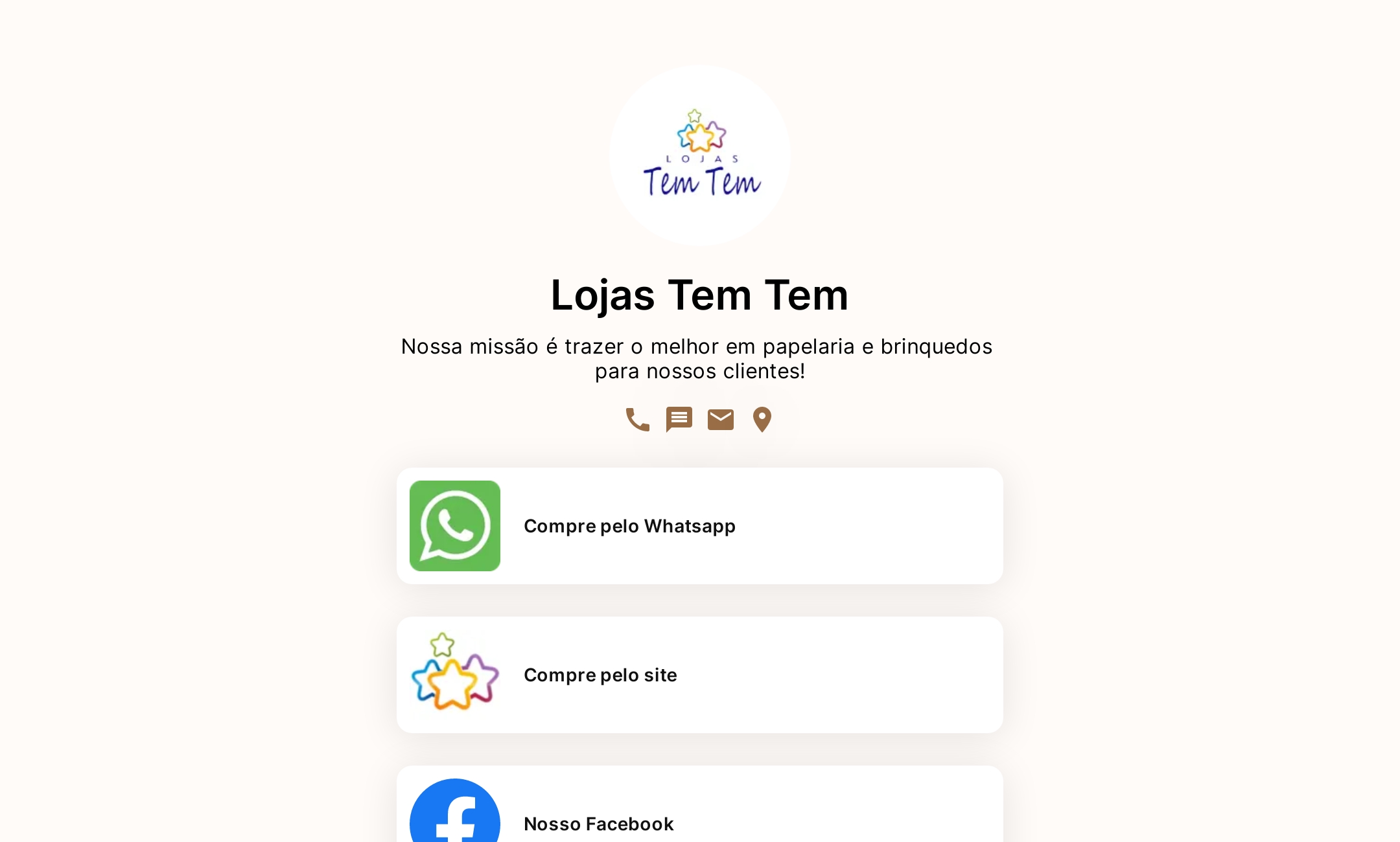 Lojas Tem Tem's Flowpage