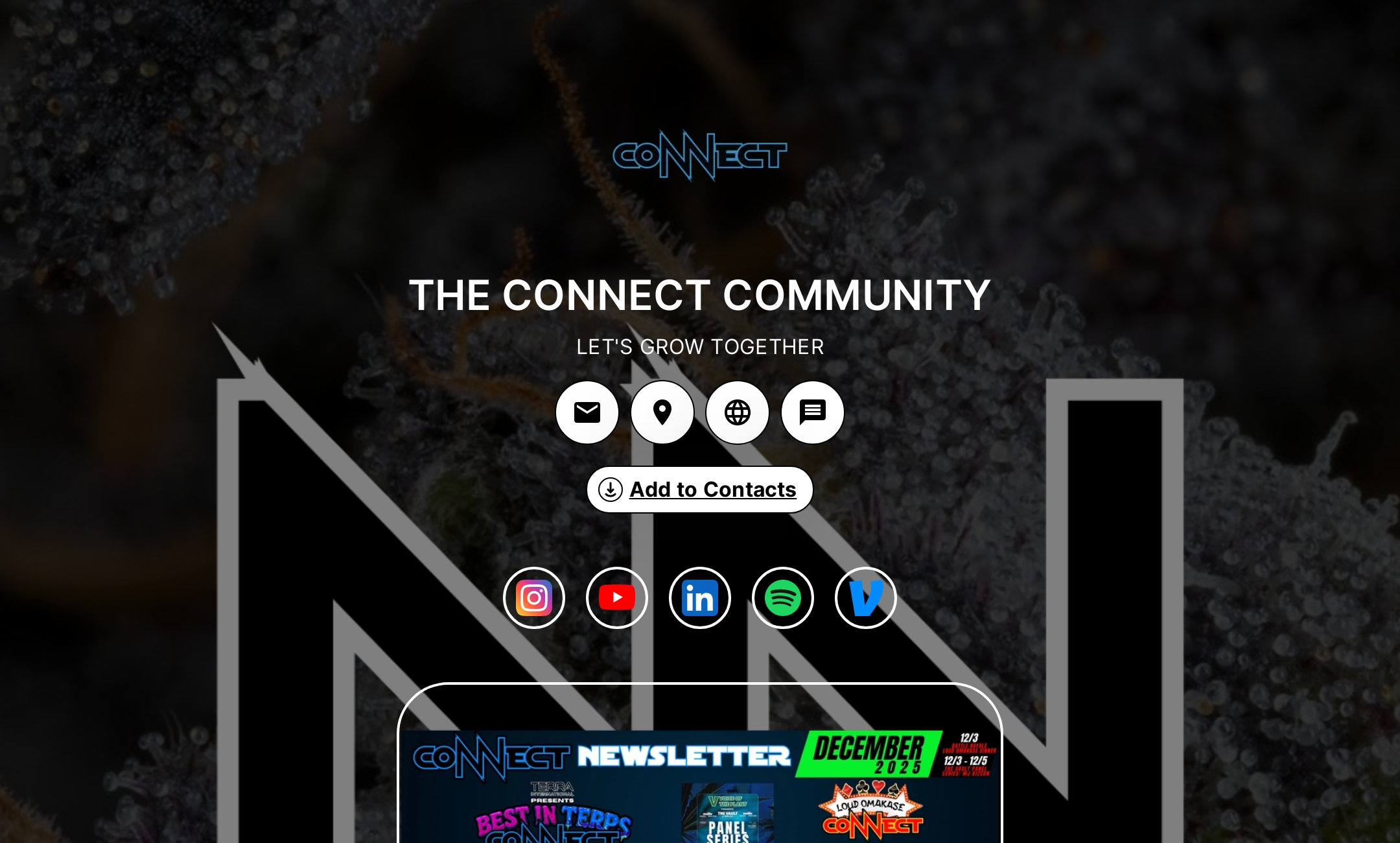 THE CONNECT COMMUNITY's Flowpage