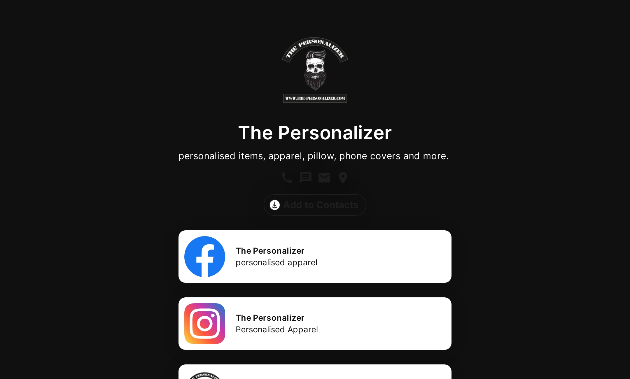 The Personalizer's Flowpage