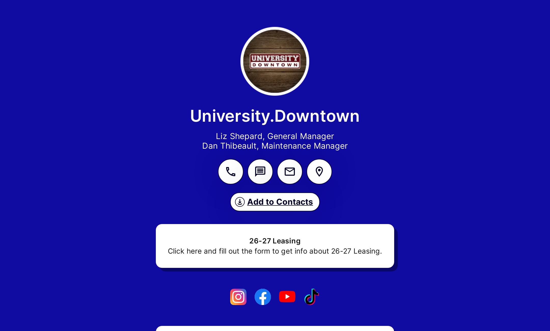 University.Downtown's Flowpage